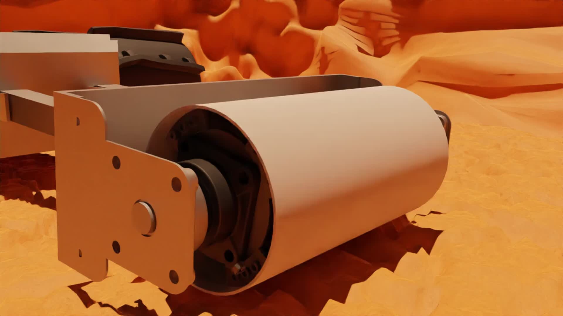 ArtStation - Rover Compactor Animation