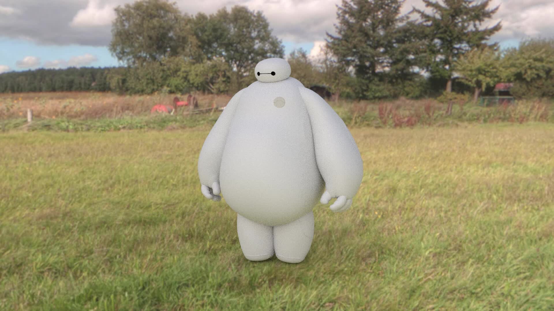 ArtStation - Baymax - Rigging