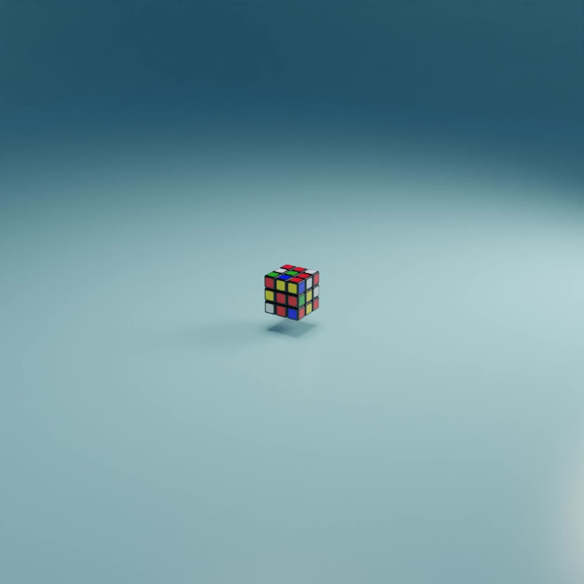 ArtStation - Rubik's Cube Animation
