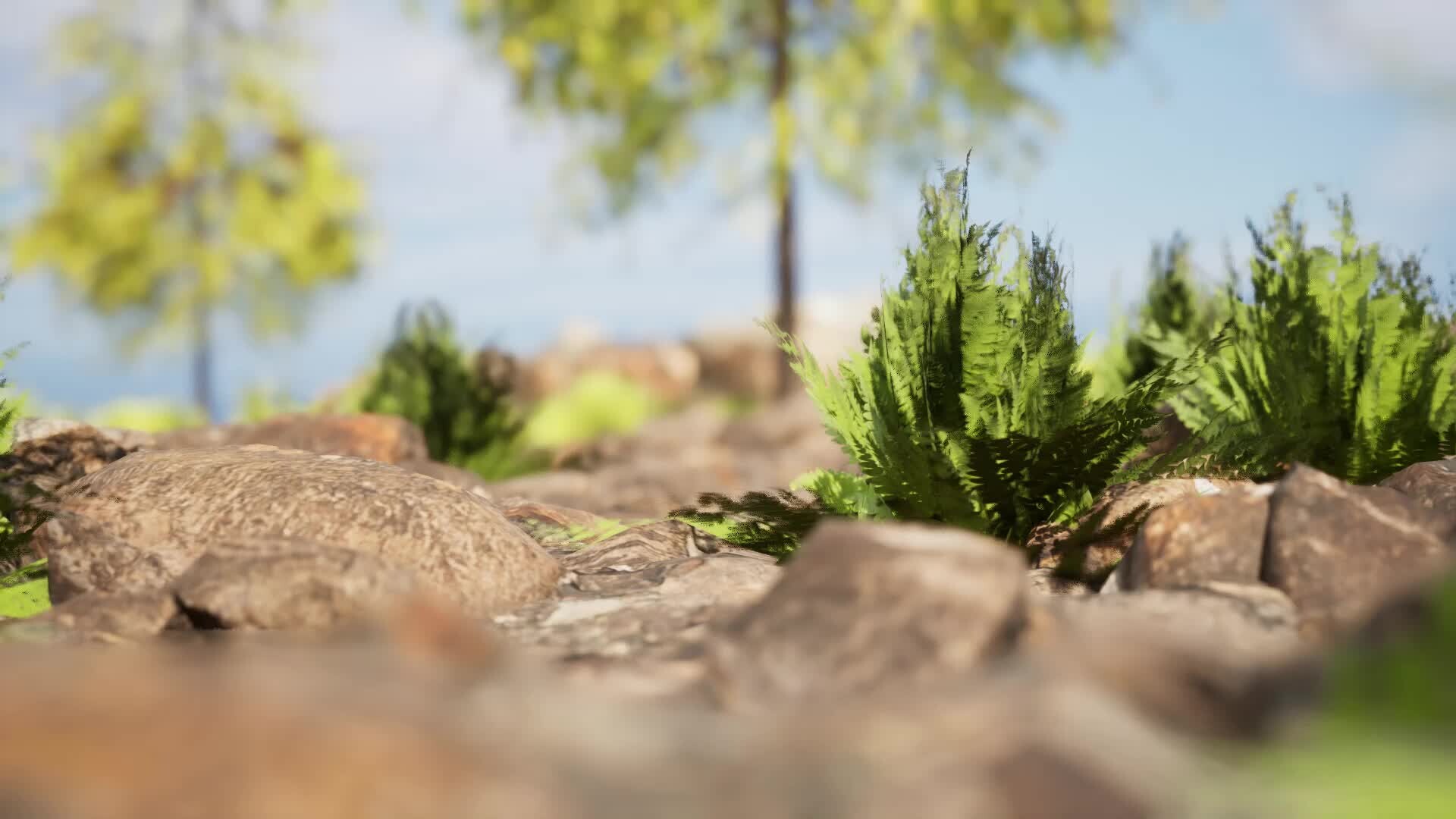 ArtStation - First bush + tree (enviroment)