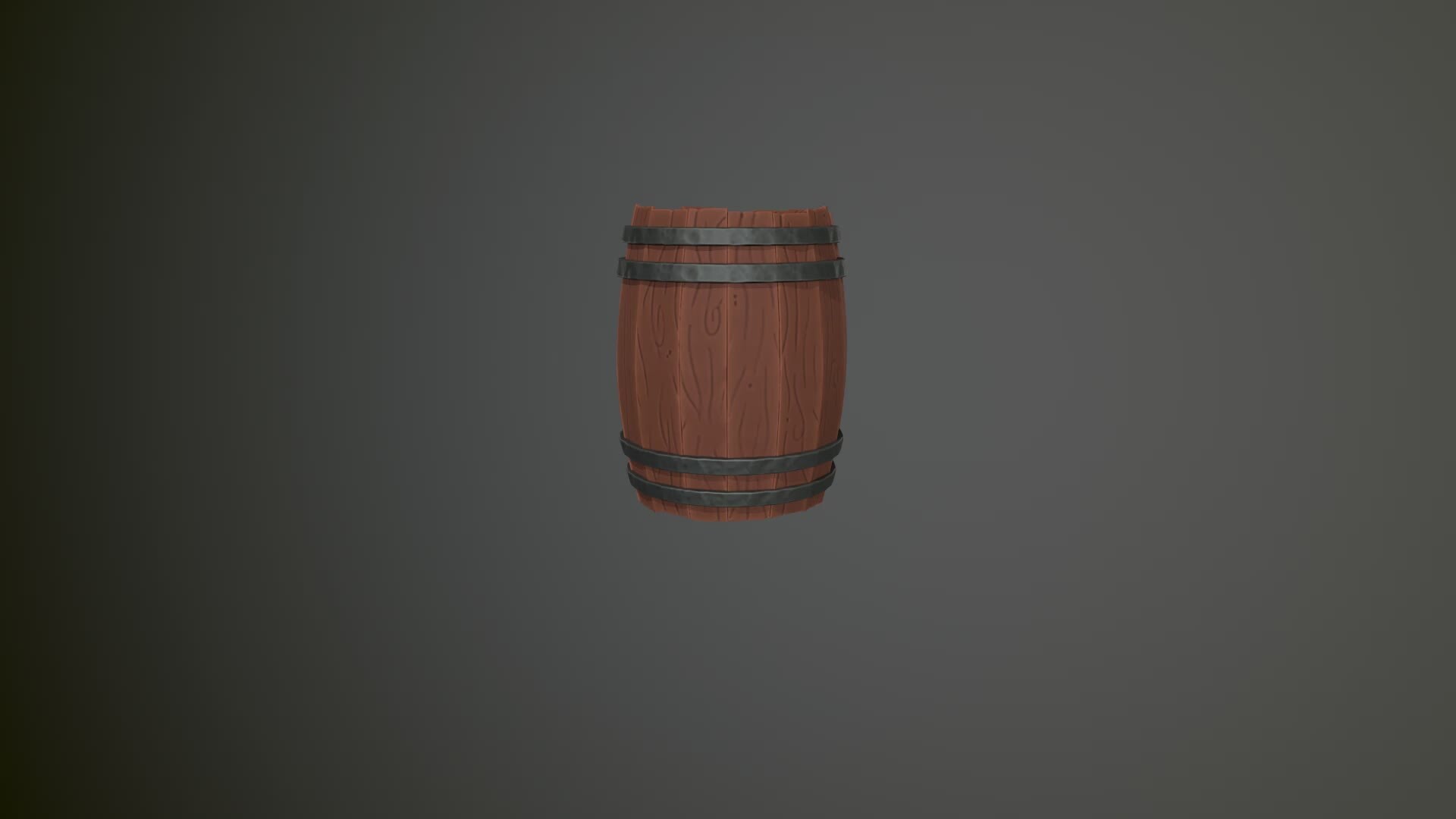 ArtStation - Stylized Barrel