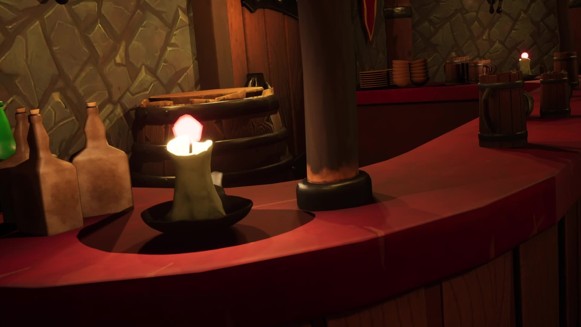 ArtStation - Stylized Tavern Bar
