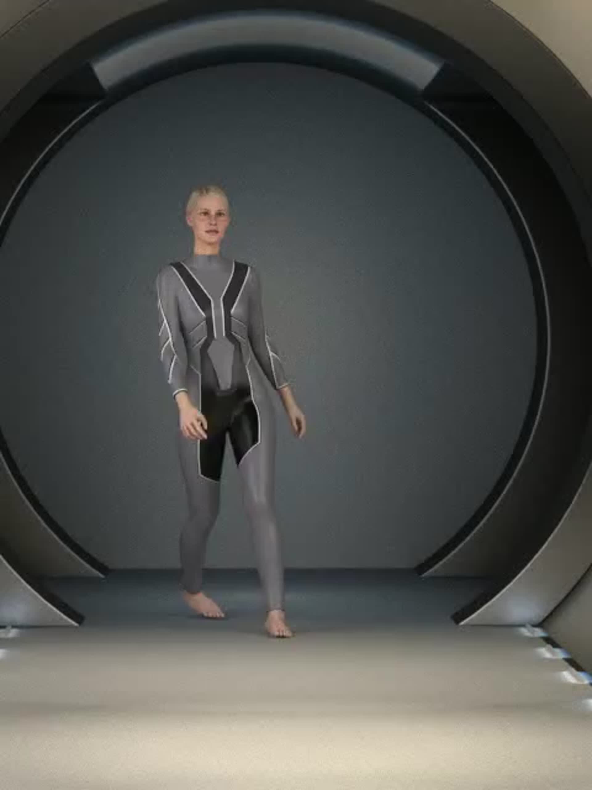 ArtStation - futuristic women suit