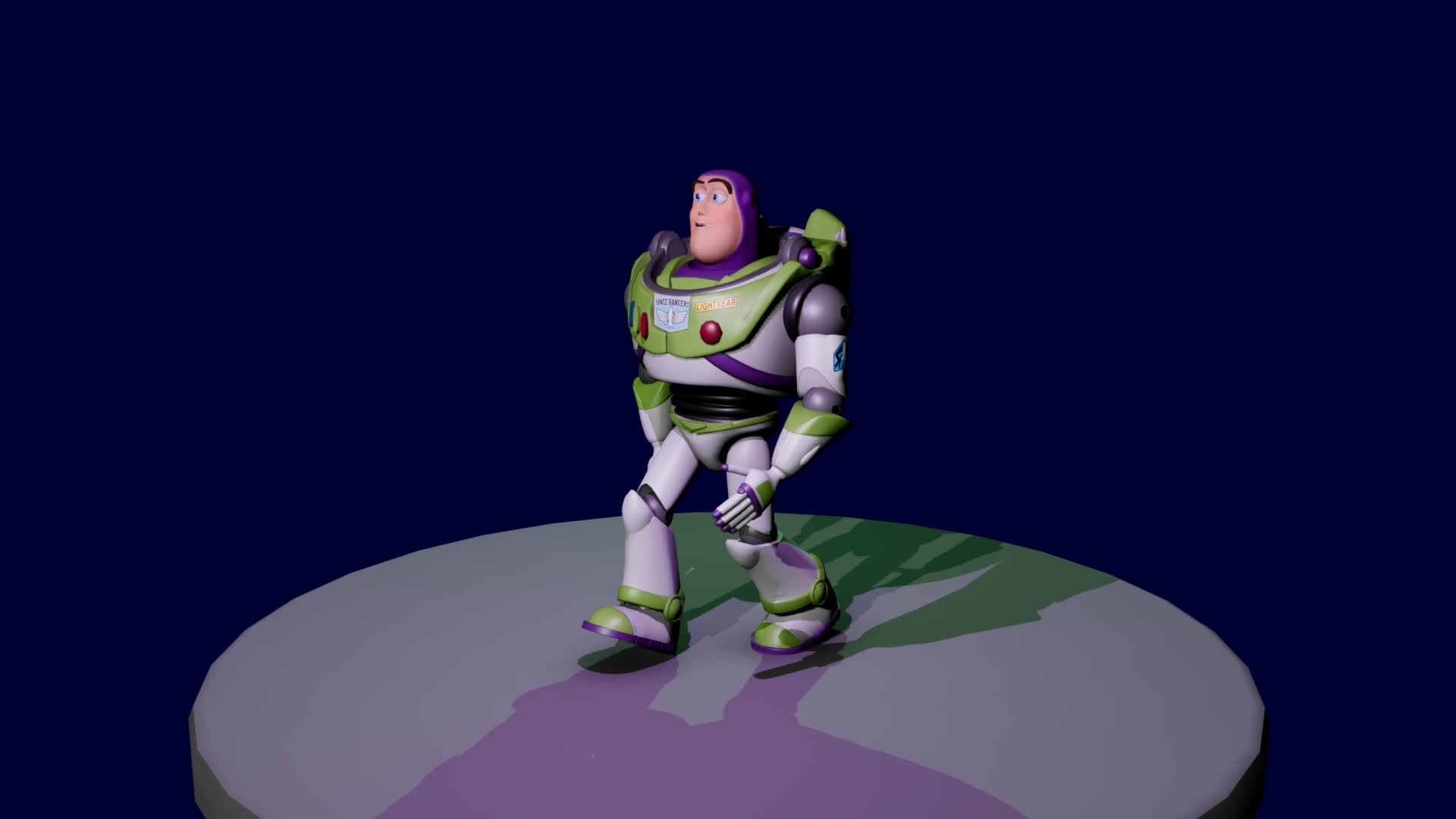 ArtStation - Toy Story Buzz Walking Animation