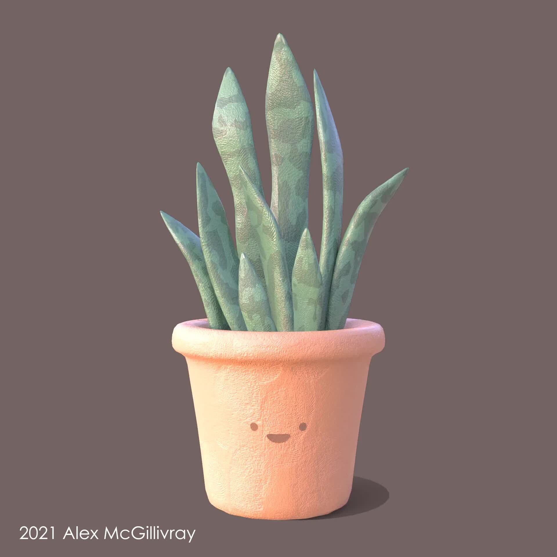 ArtStation - Snake Plant