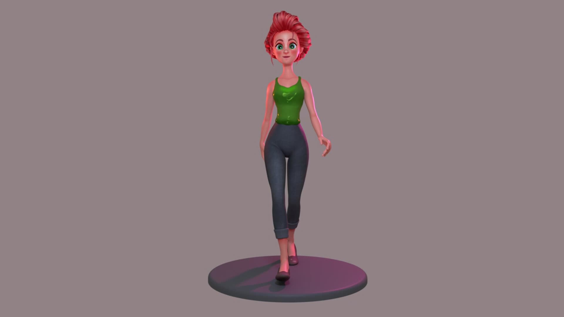 ArtStation - 3D animation - Walk Cycle