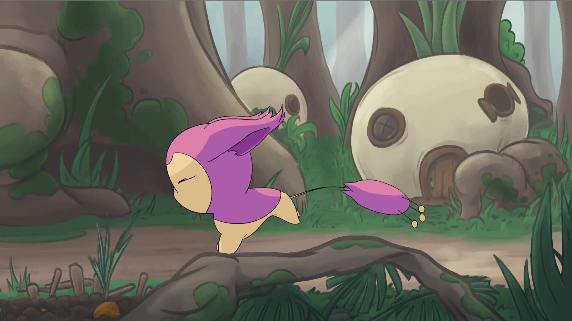 ArtStation - Skitty Run Cycle