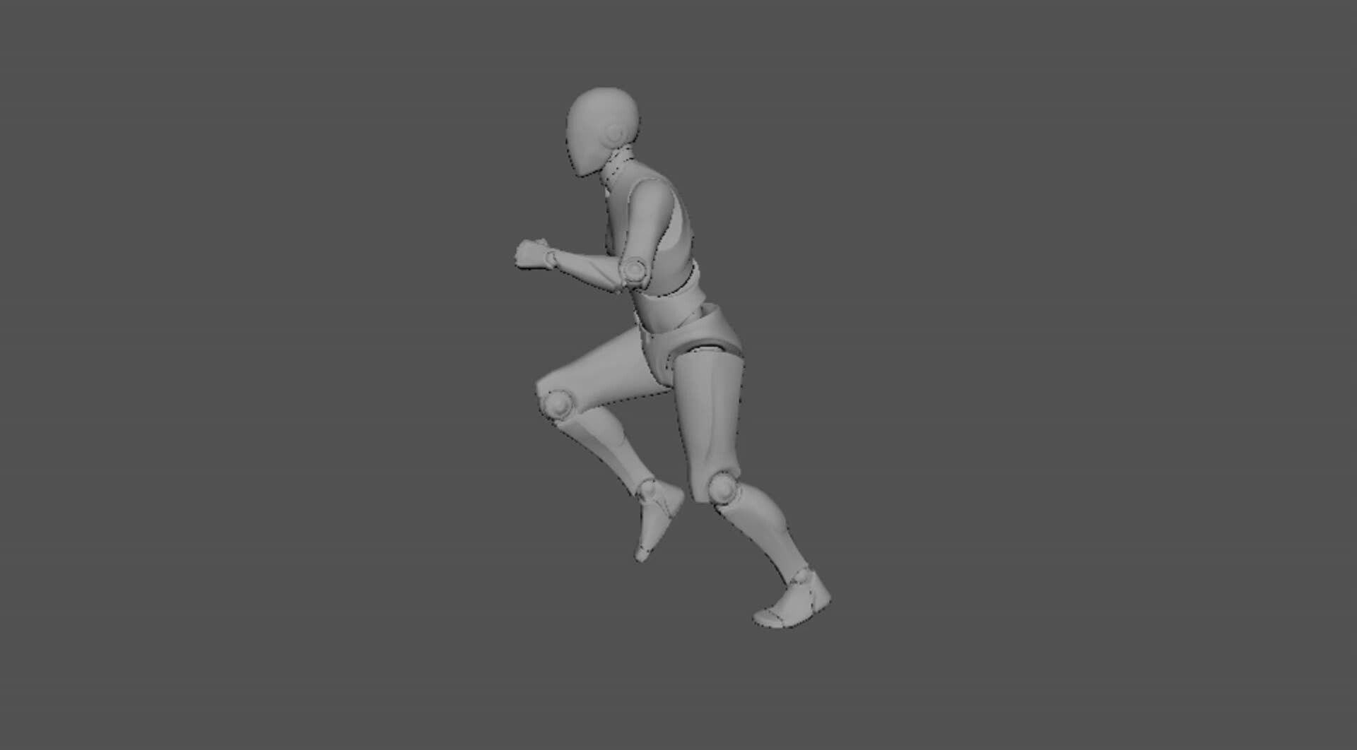 ArtStation - Running Practice Animation