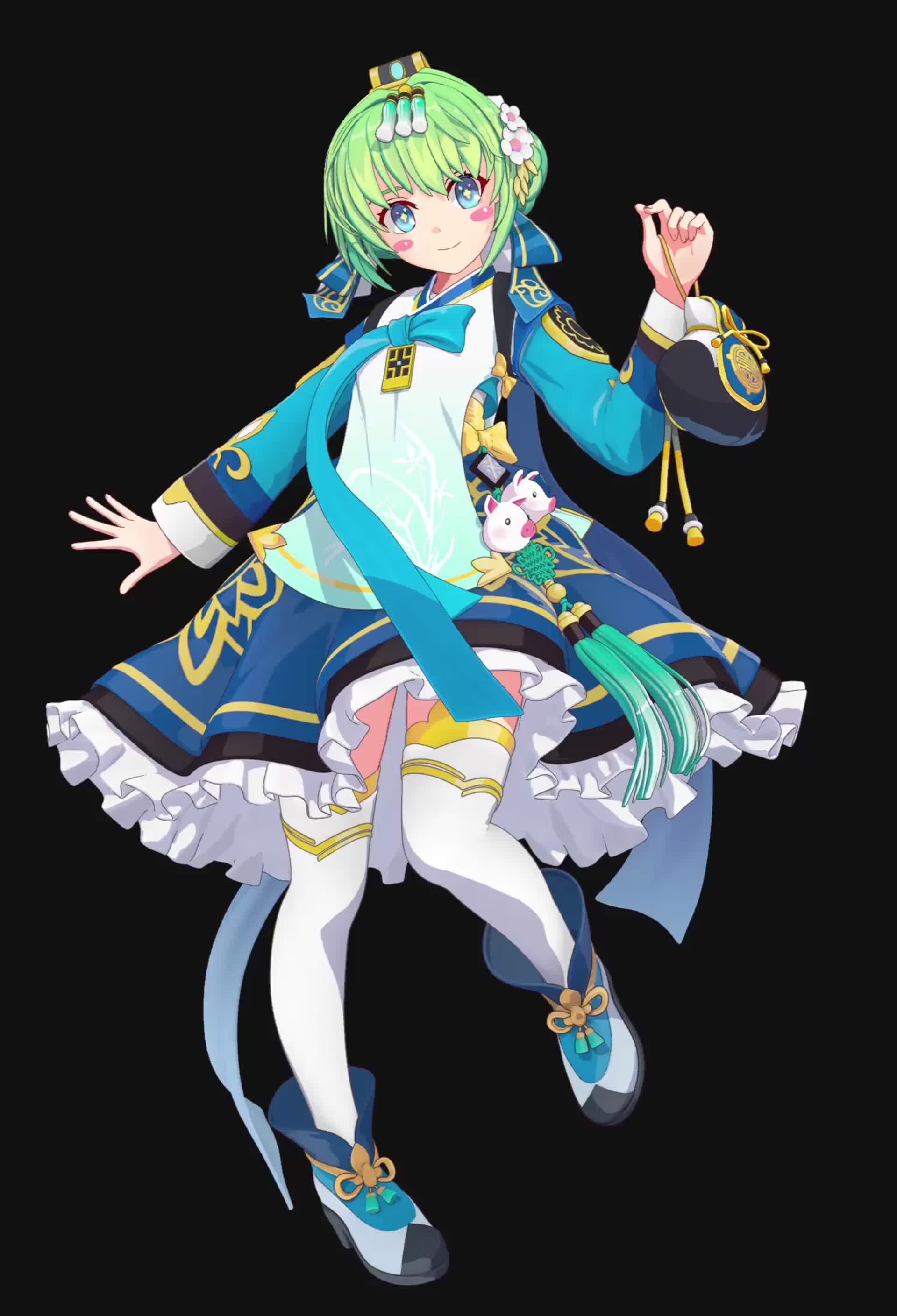 ArtStation - 2D realistic anime model