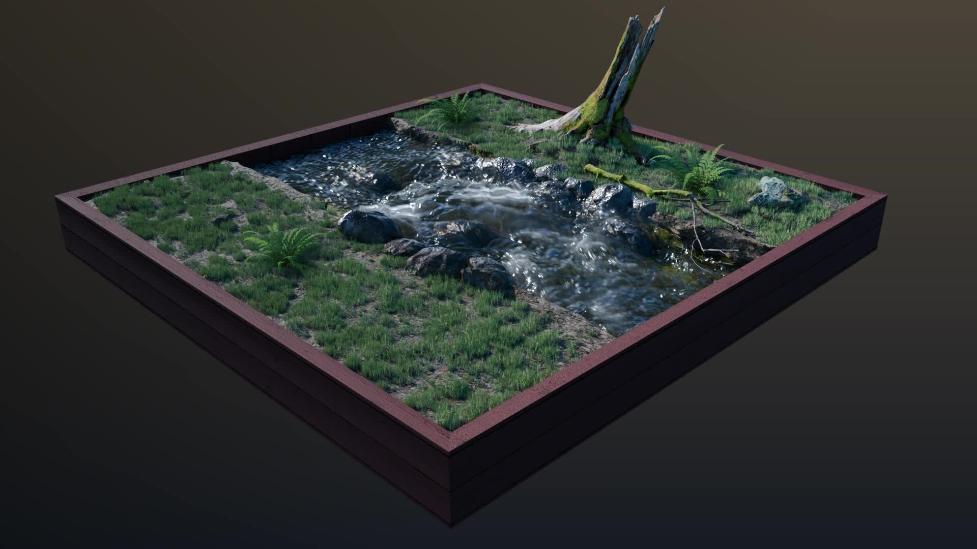 ArtStation - River mock-up