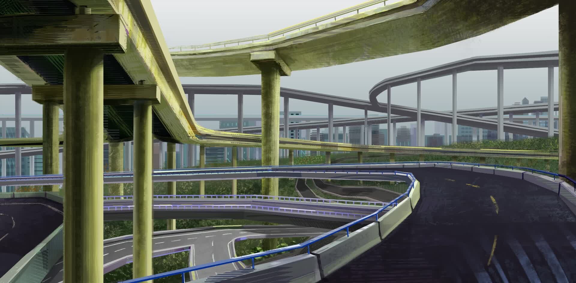 ArtStation - Overpass Animation (2022)