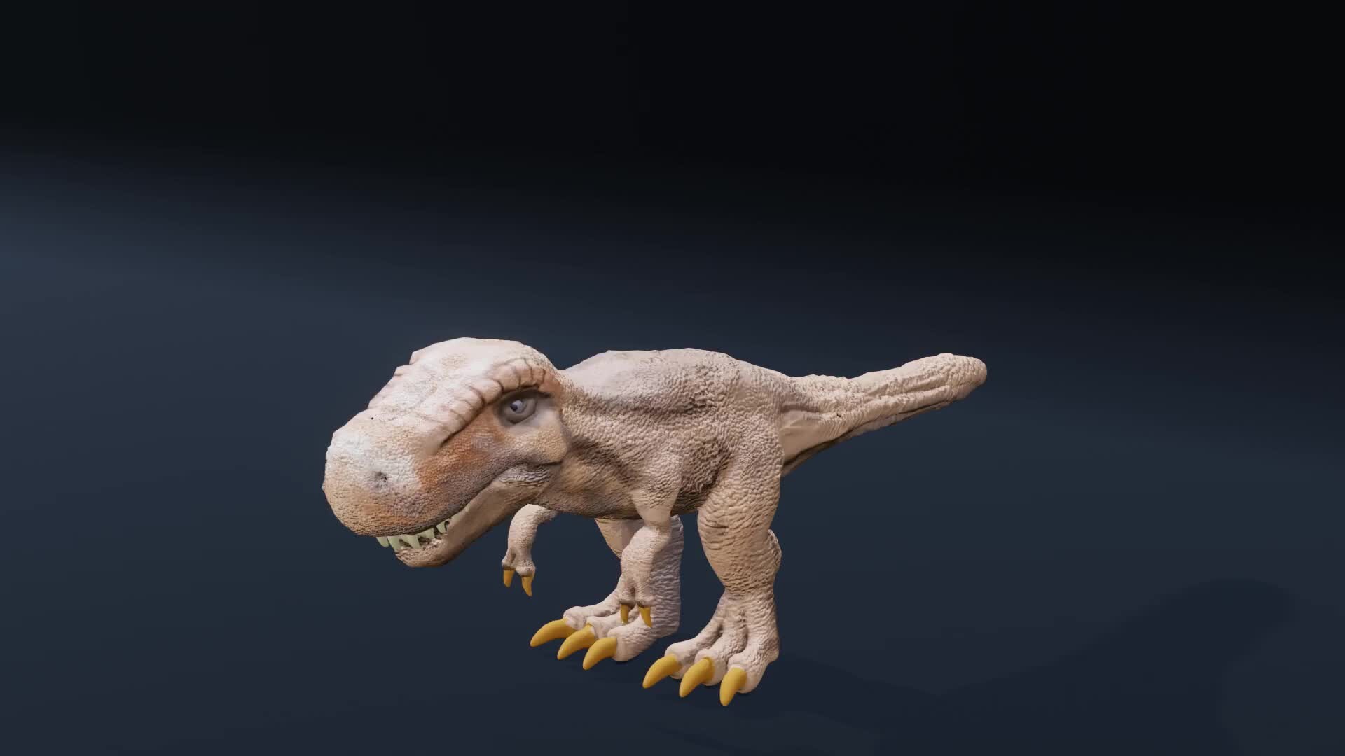 ArtStation - Roaring T-Rex