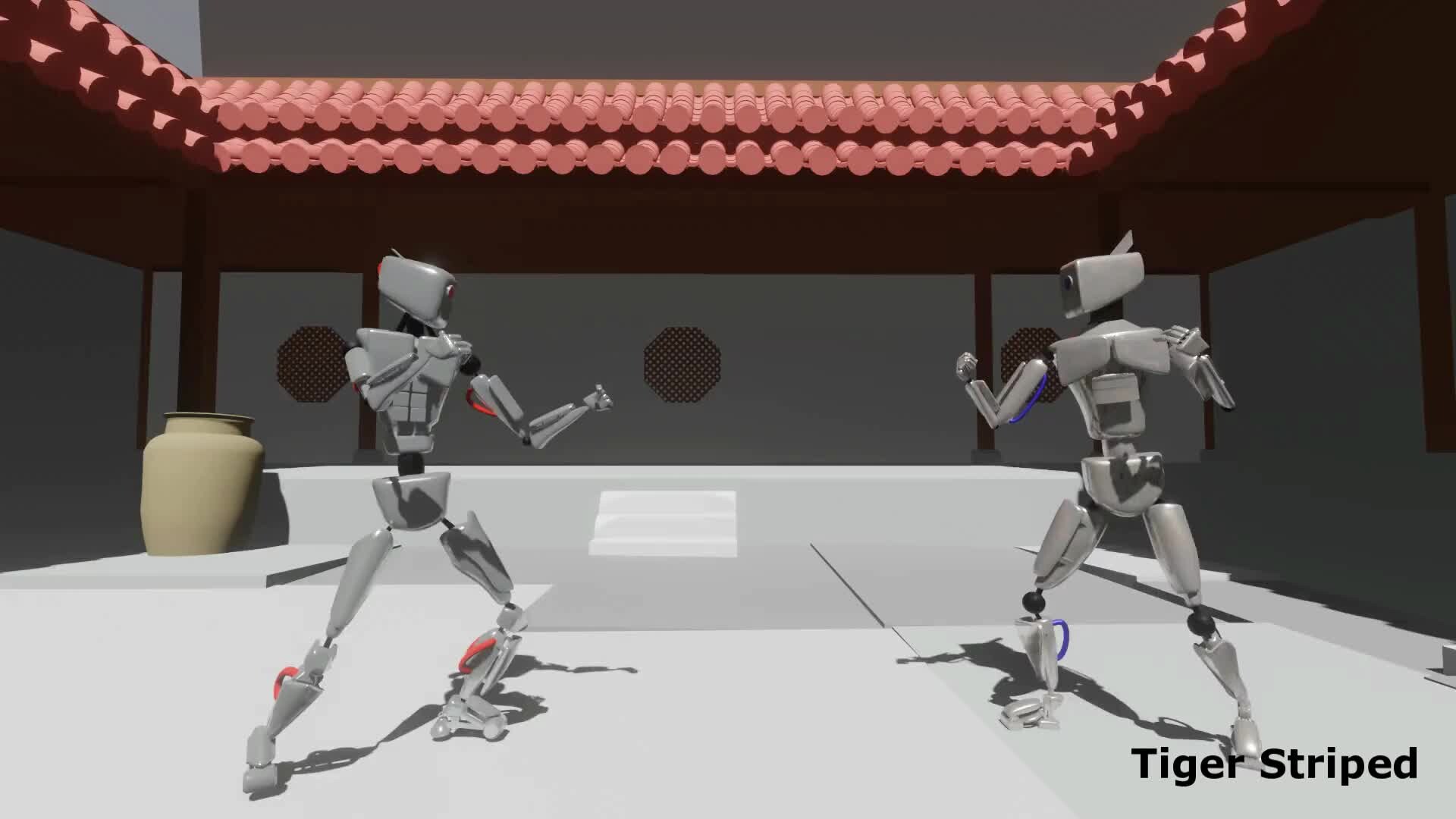 ArtStation - 2 Robots Fight - Blender Animation/Rigging and meshing ...