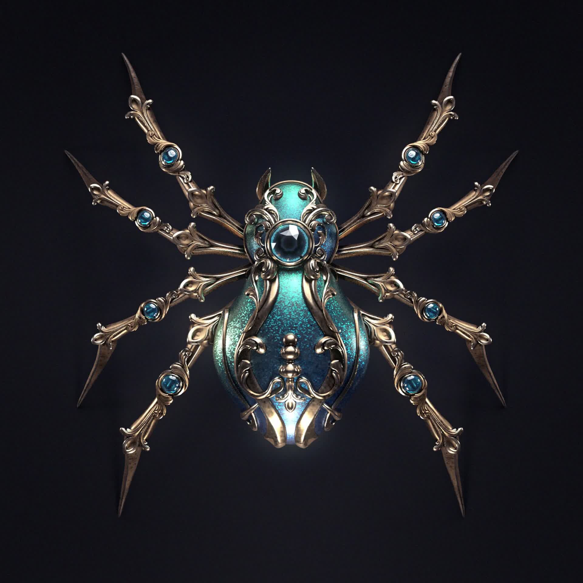 ArtStation - Jewel Spider