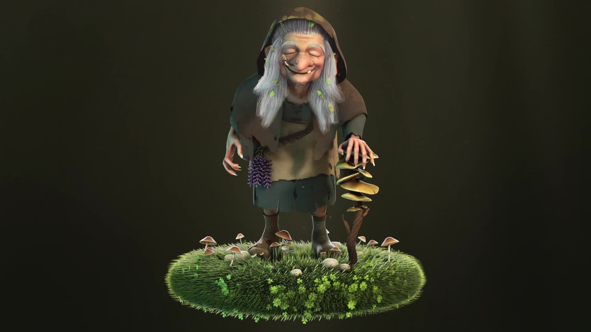 ArtStation - Old Lady Turnaround