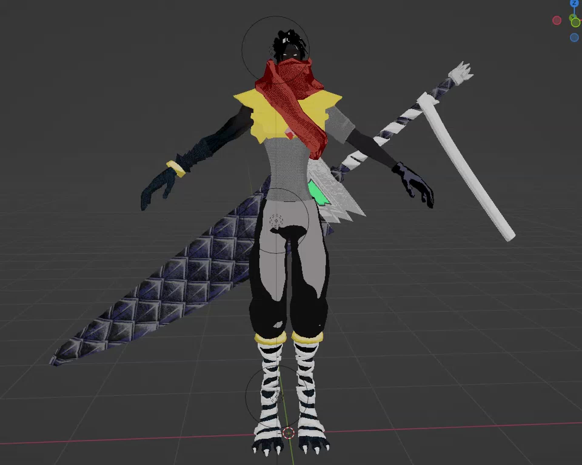 ArtStation - Character Turnaround - Ru'Jin origins