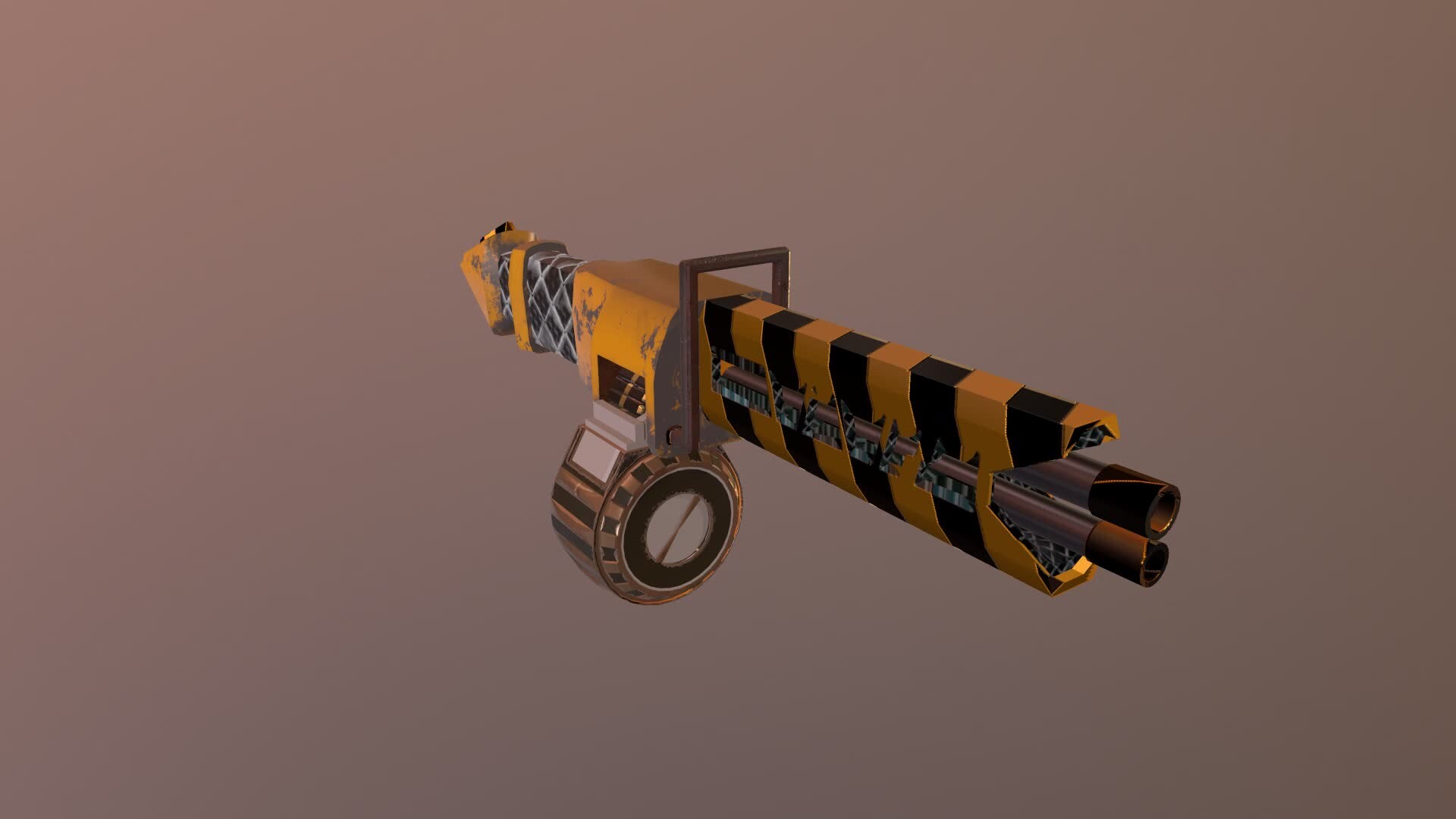 ArtStation - Starting Machine Gun - Rust Bucket Asset