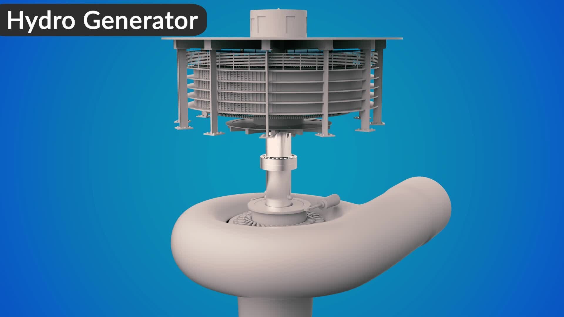 ArtStation - Hydro Generator Unit