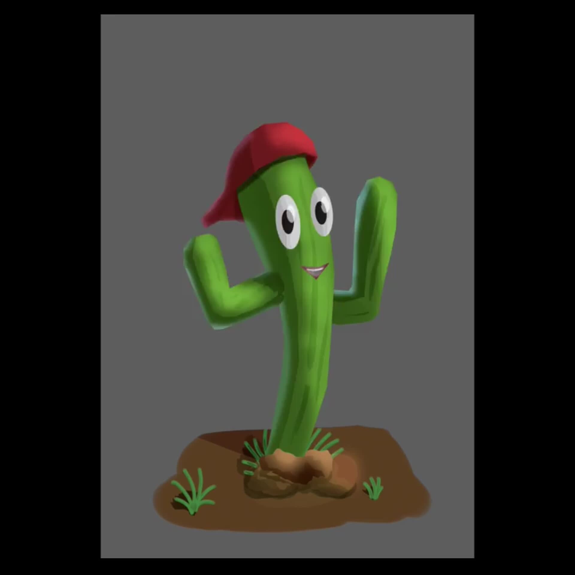 ArtStation - Cactus dance