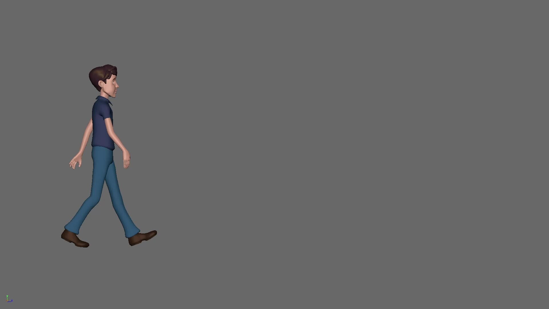ArtStation - Basic Walk Animation