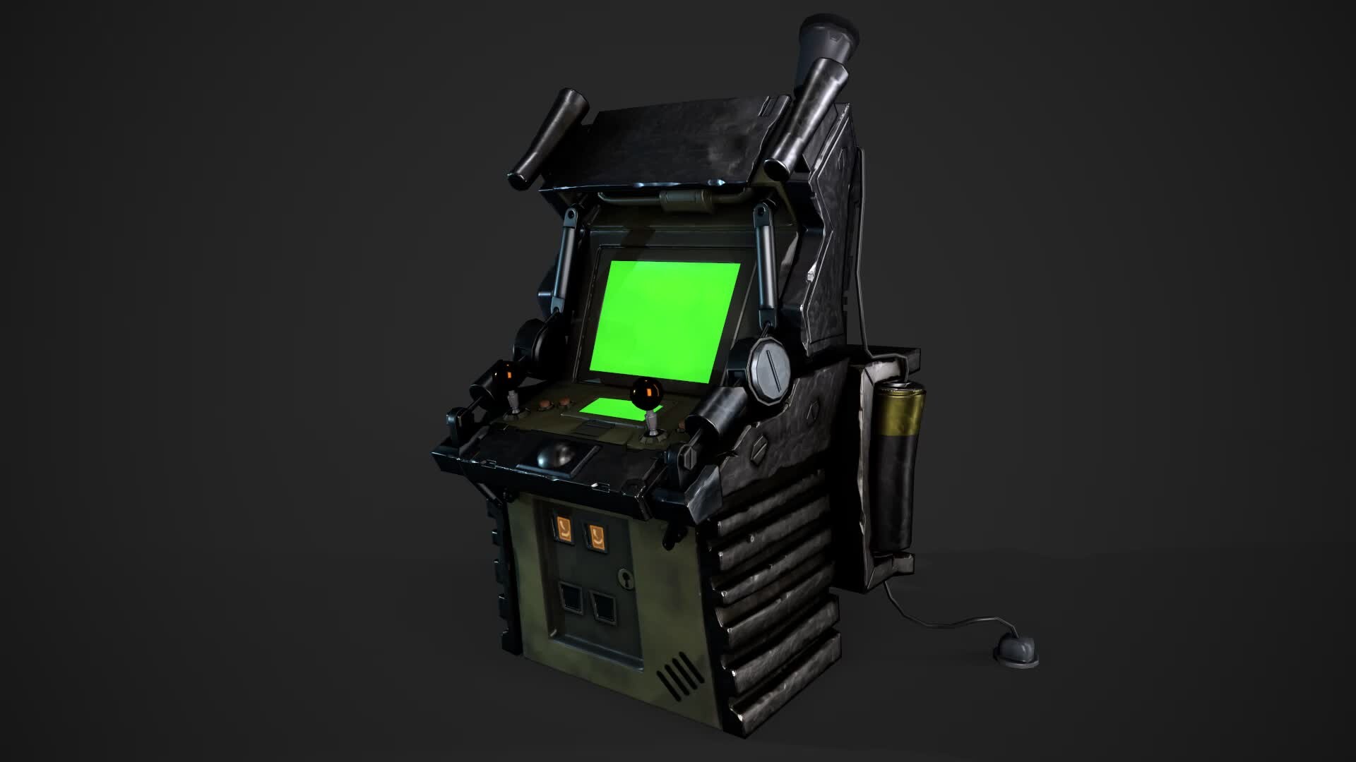 ArtStation - Stylized Arcade Machine