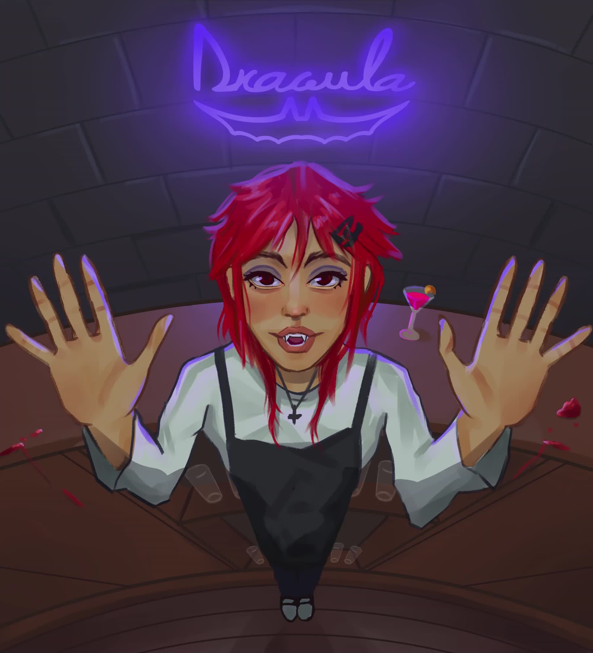 ArtStation - Vampire Girl Animation