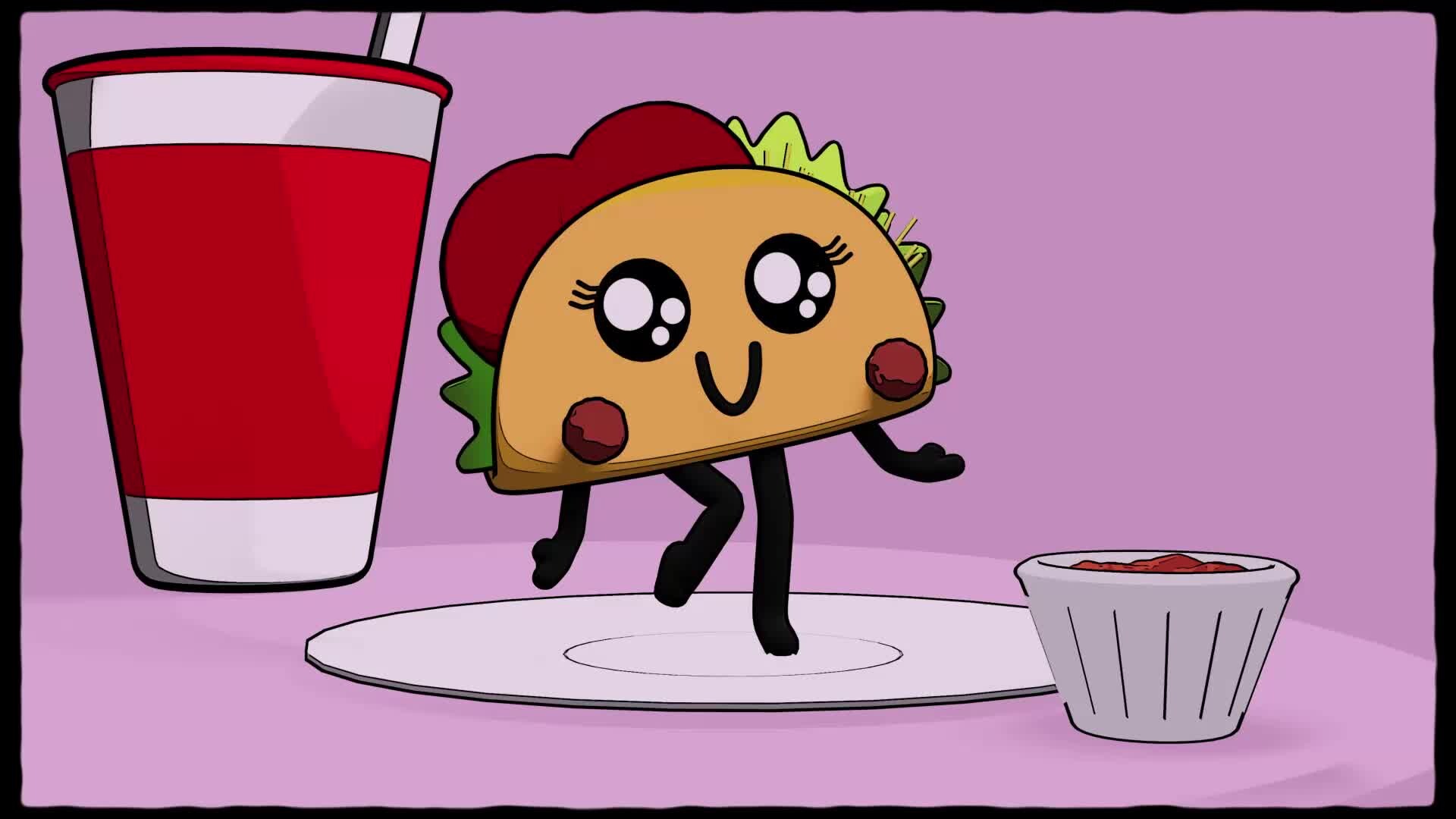 ArtStation - Cute Taco 3D