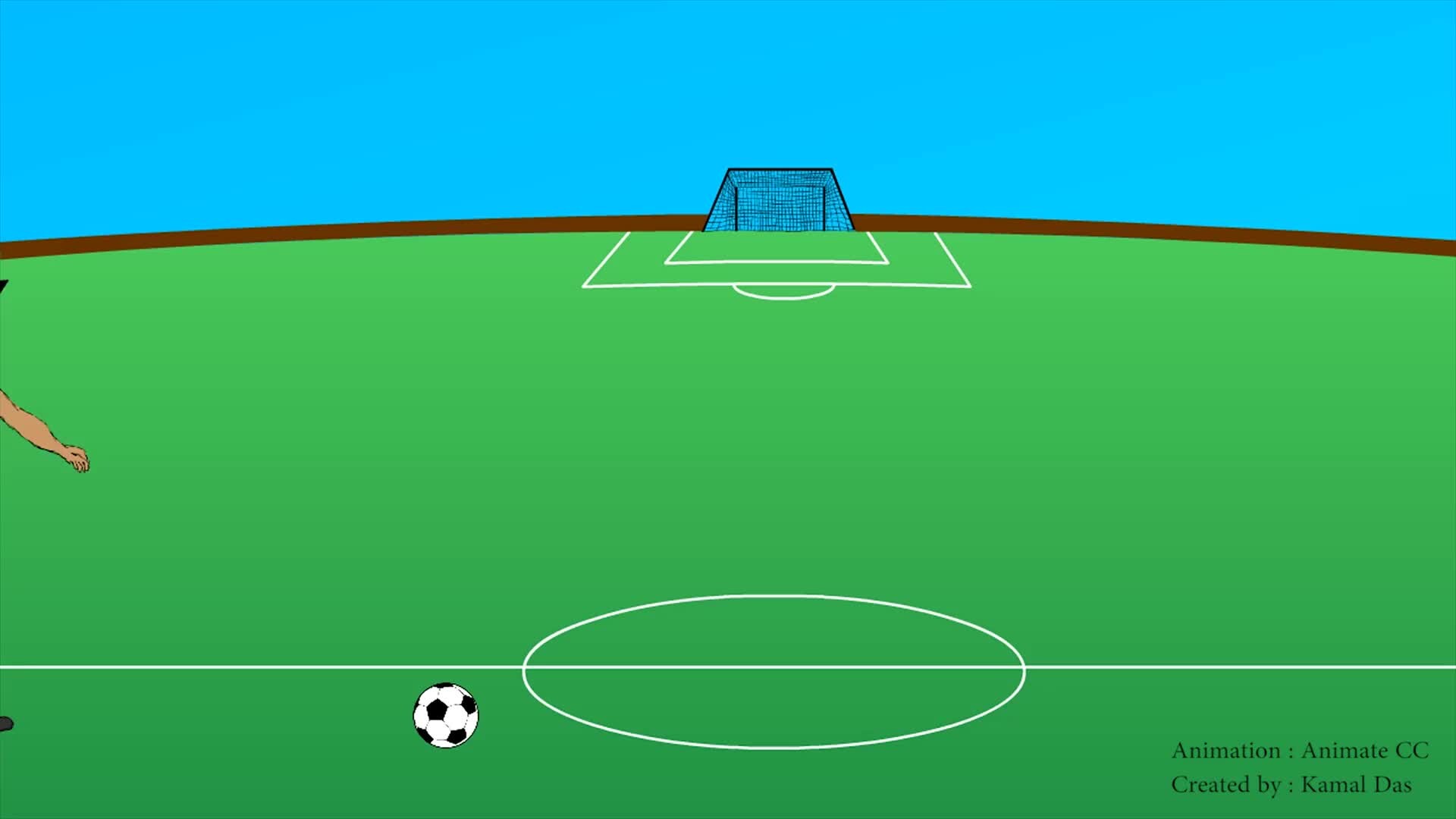 ArtStation - Simple Football 2D Animation