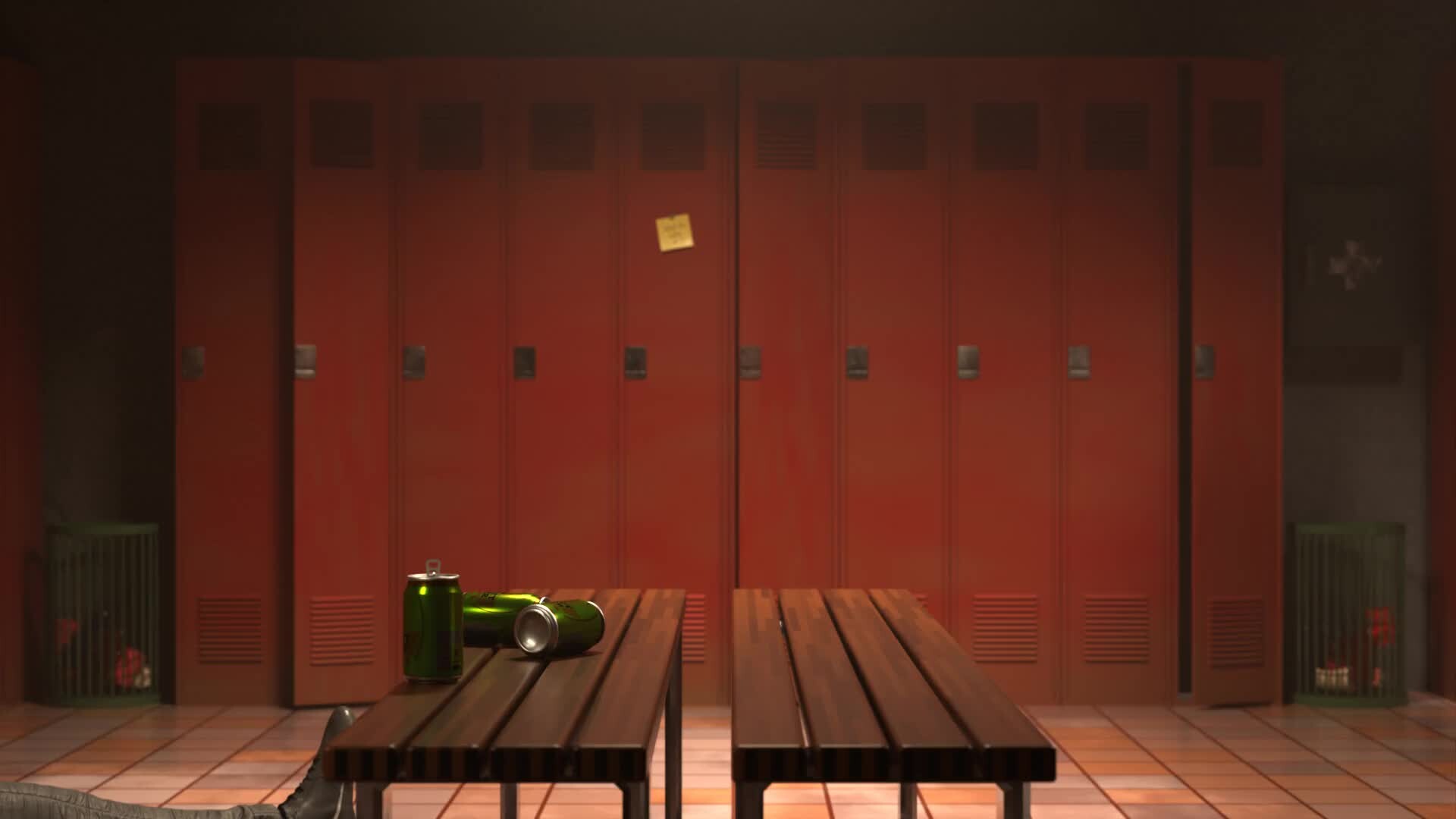 ArtStation - Locker room