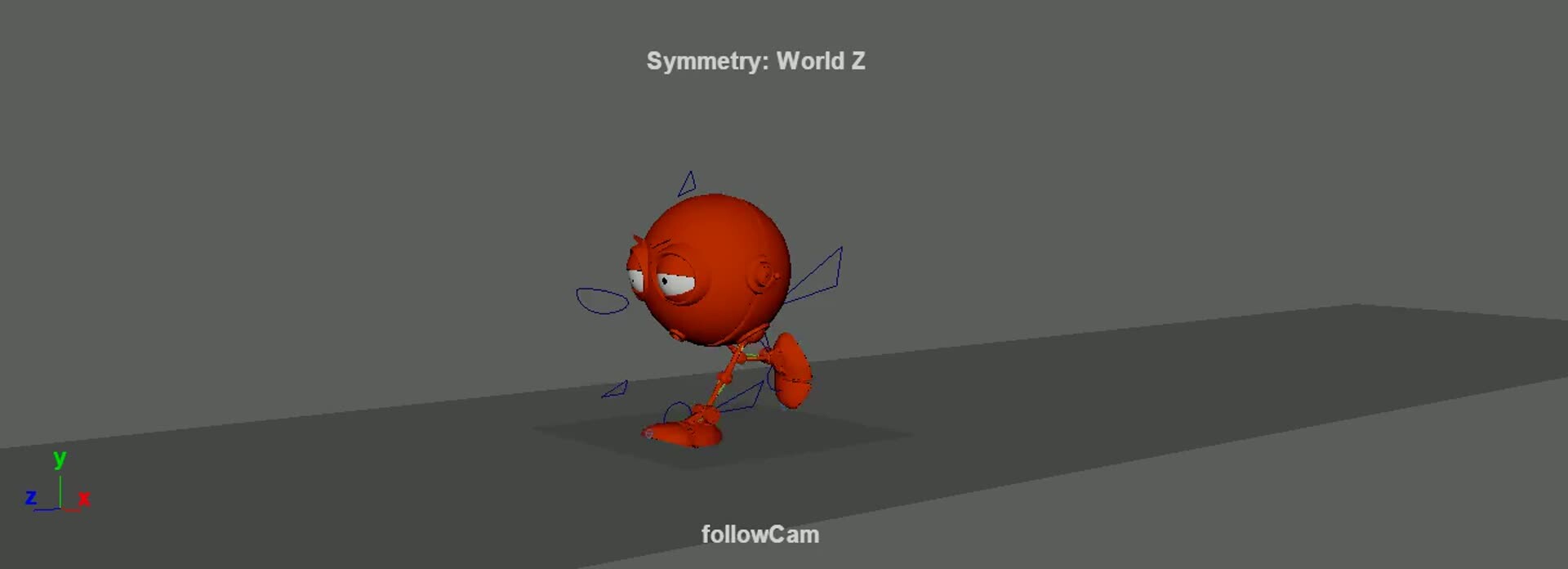 ArtStation - SimpleBot Run Cycle 3D Animation