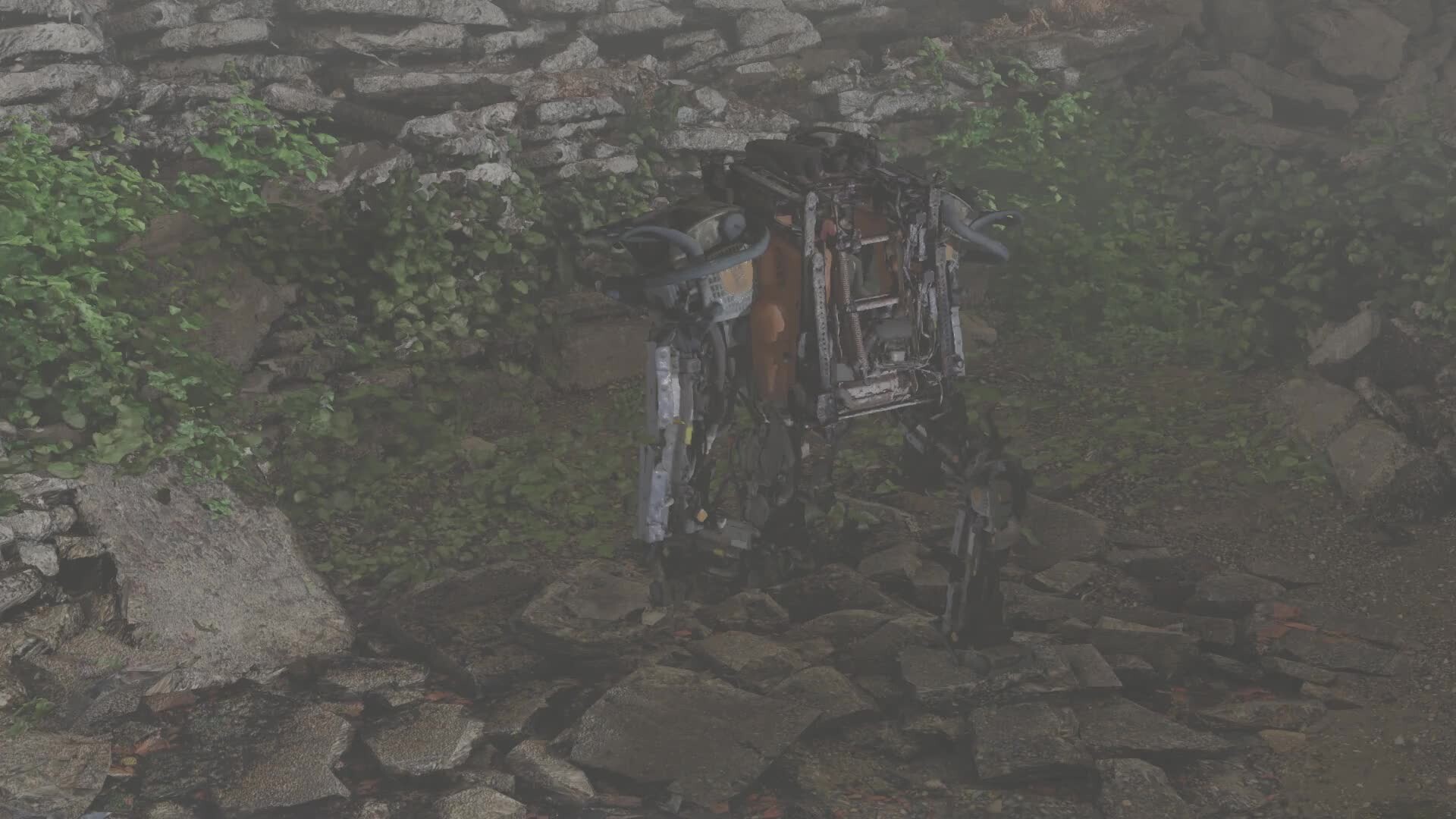 ArtStation - Old Broken Down Mech