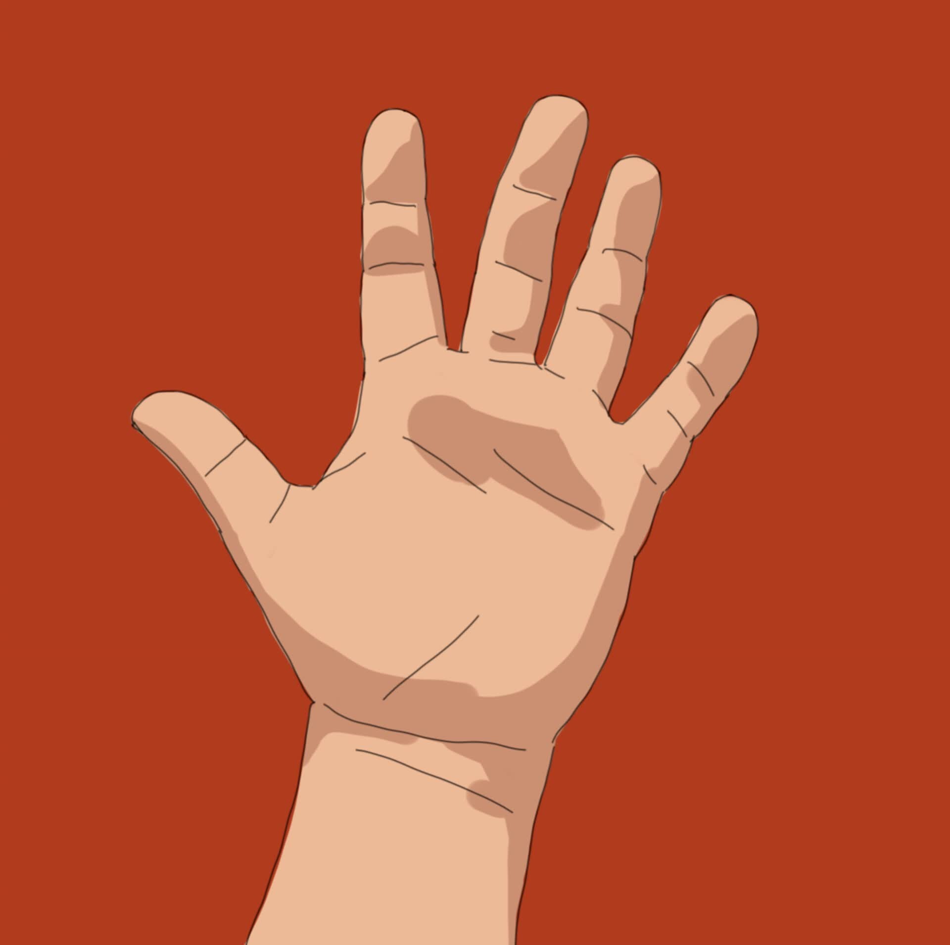 ArtStation - Rotoscoped Hand Animation