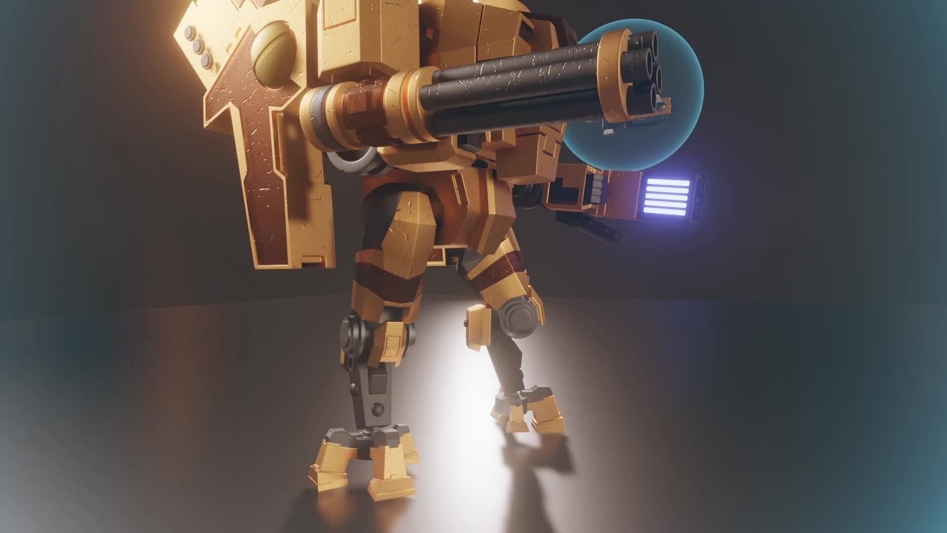 ArtStation - XV8 Crisis Suit Animation Showcase