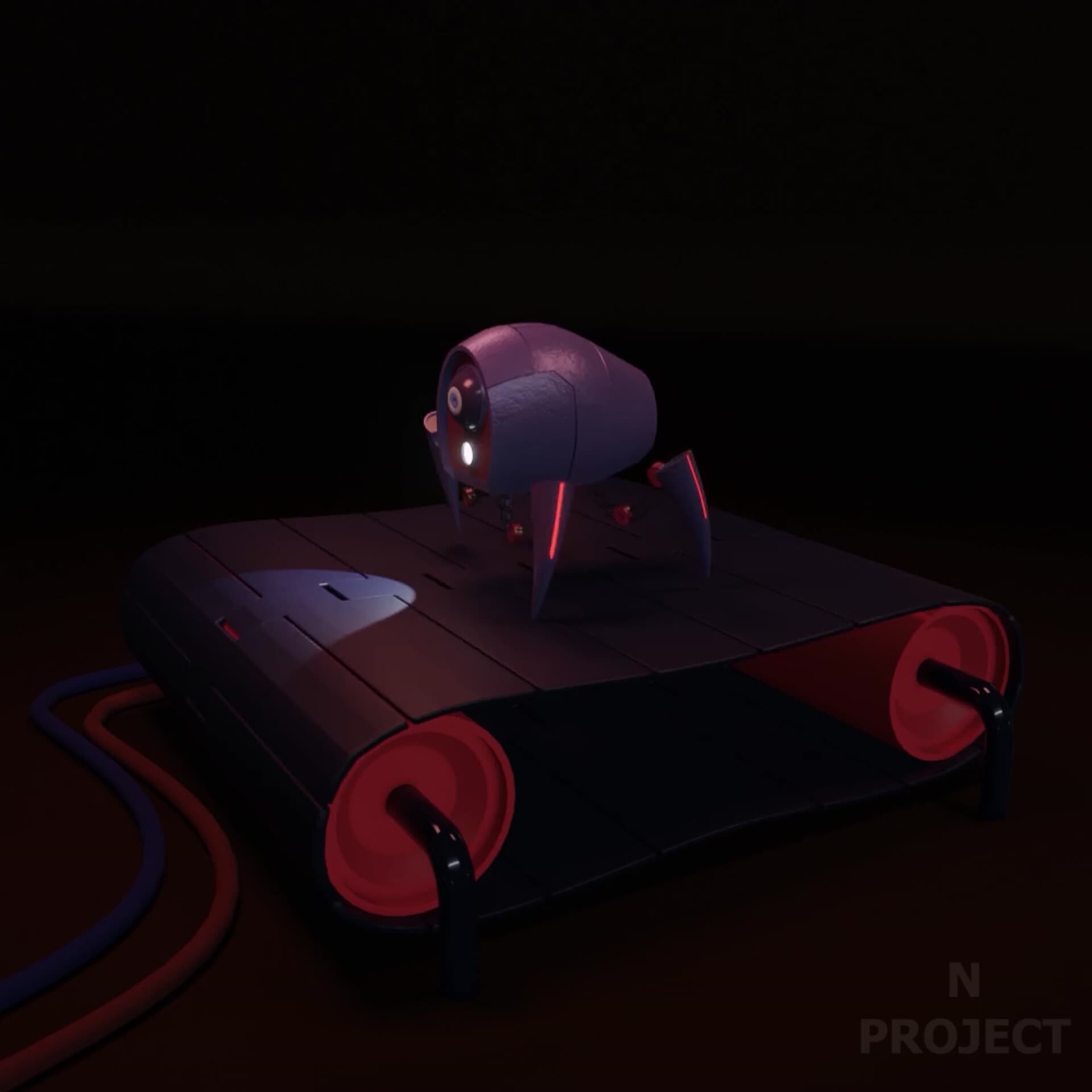 ArtStation - animation robot