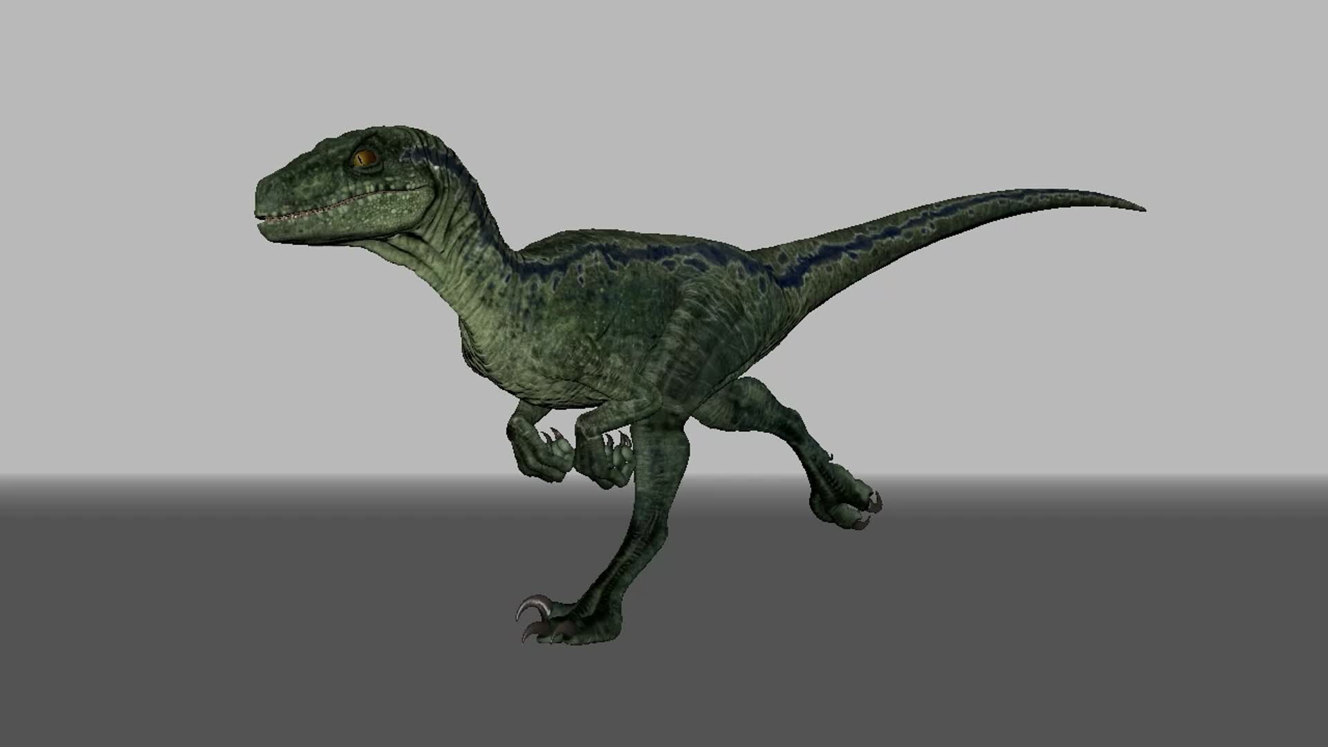 ArtStation - Raptor Run Cycle