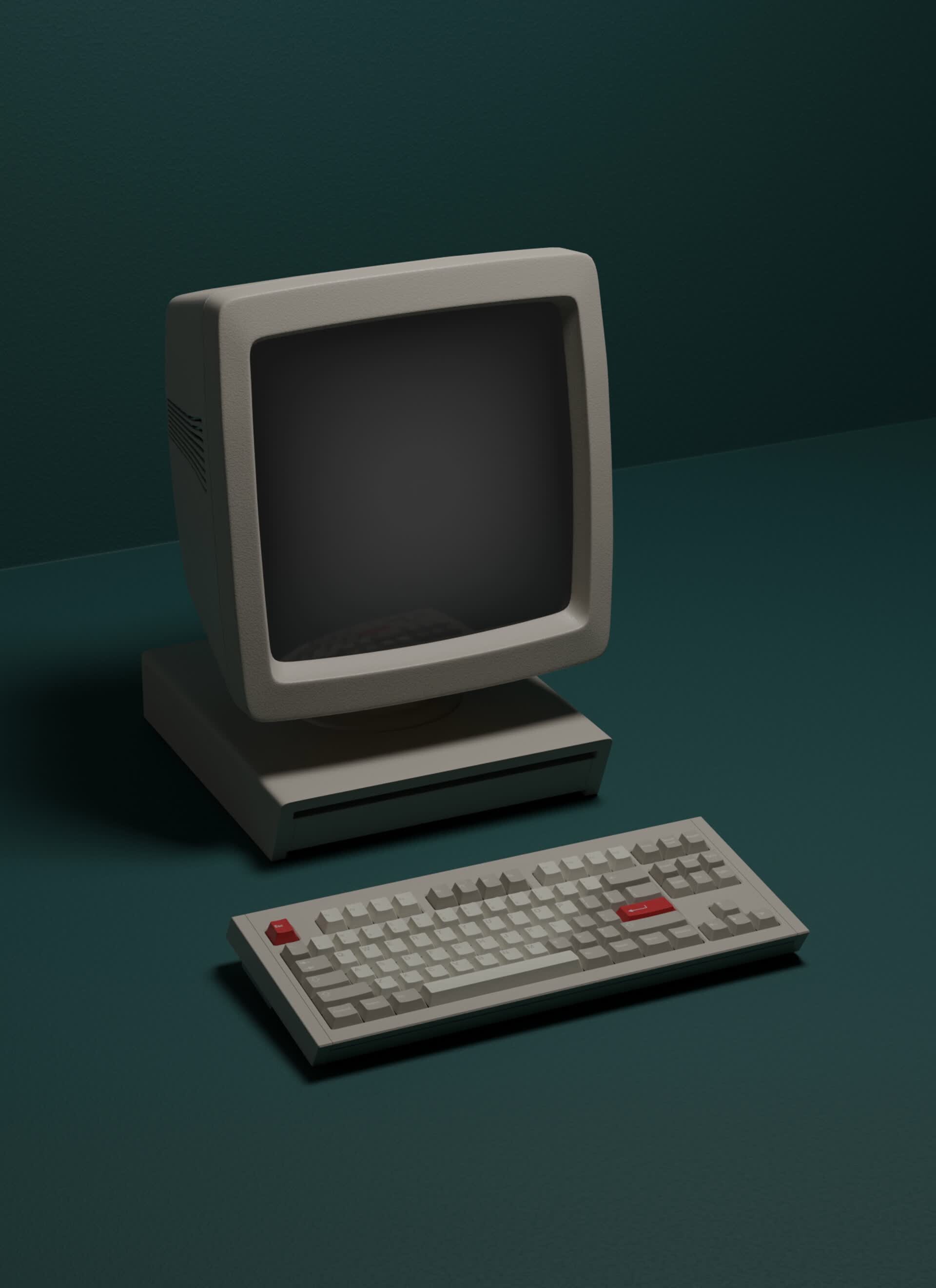 ArtStation - CRT Monitor