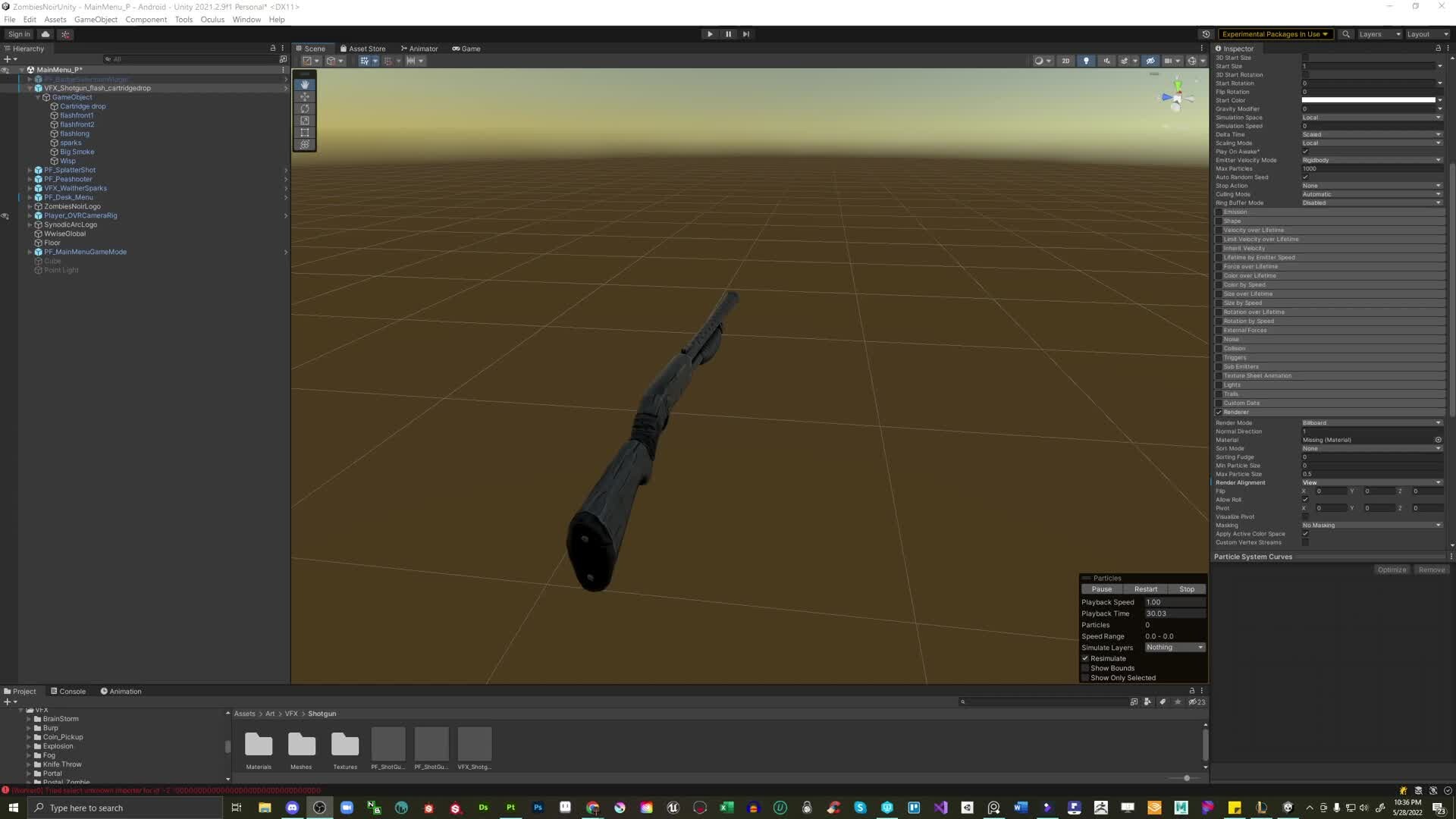 ArtStation - Shotgun Muzzle Flash