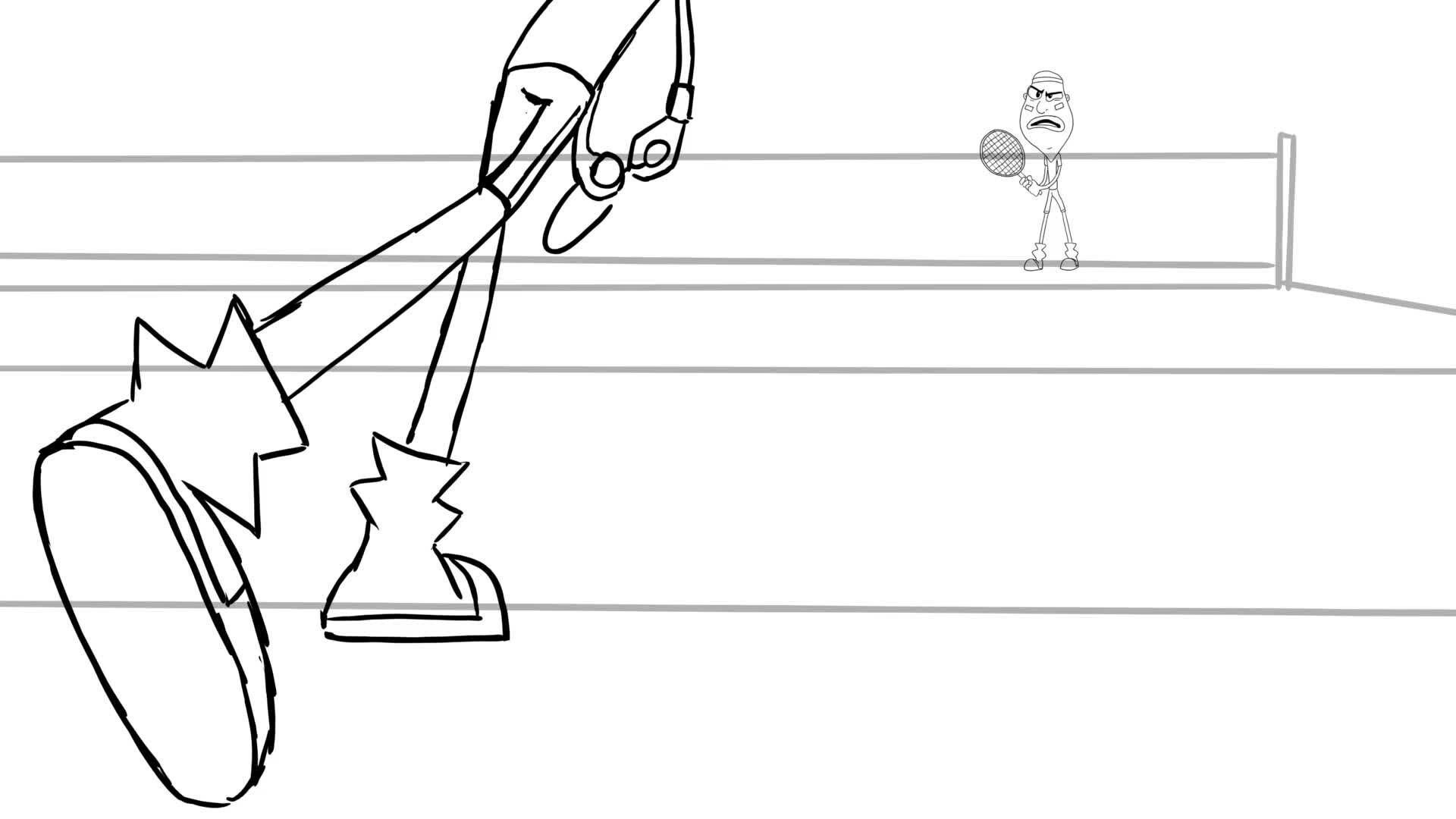 ArtStation - Tennis animation