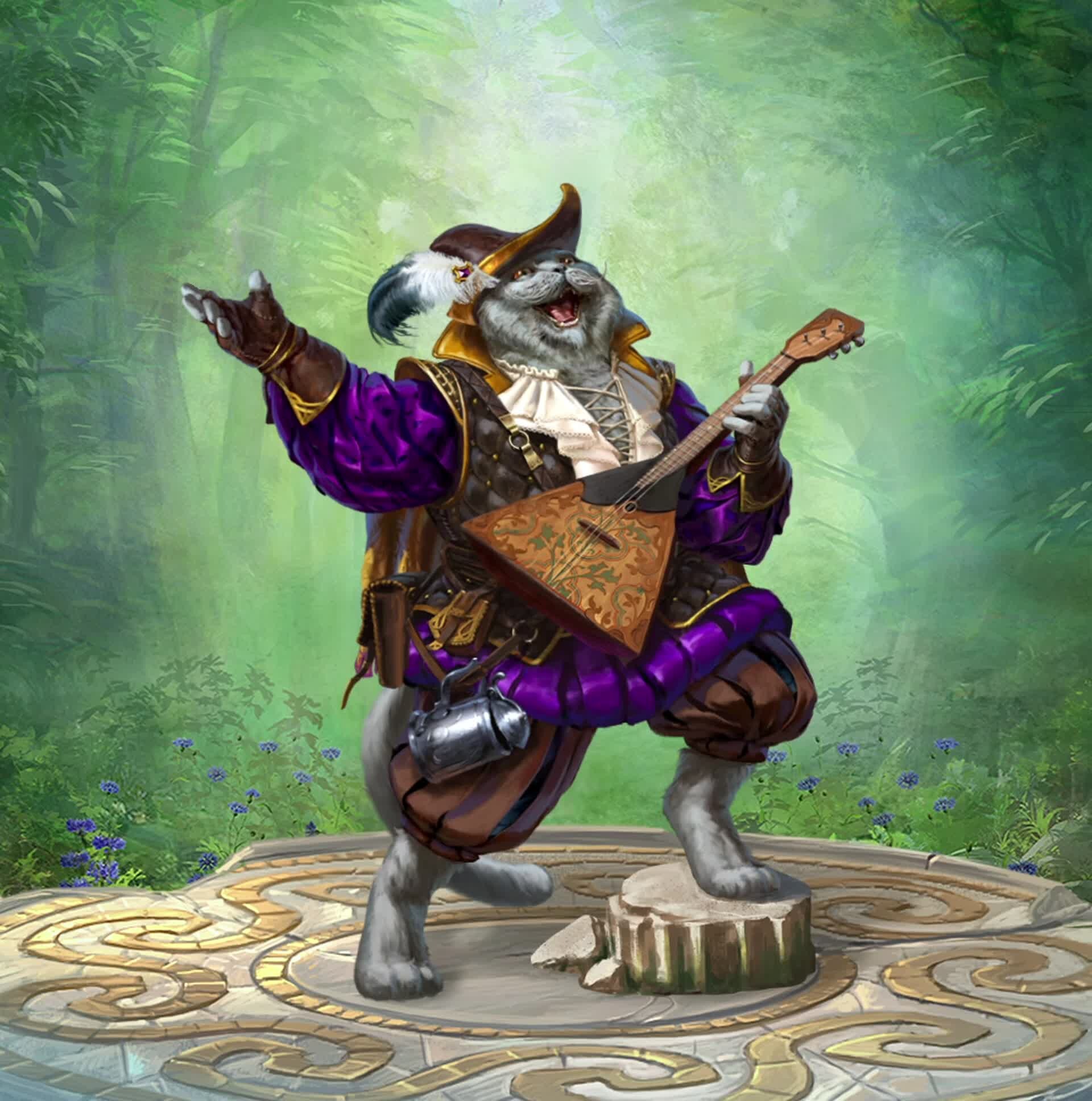 OLga Artemieva - The bard cat