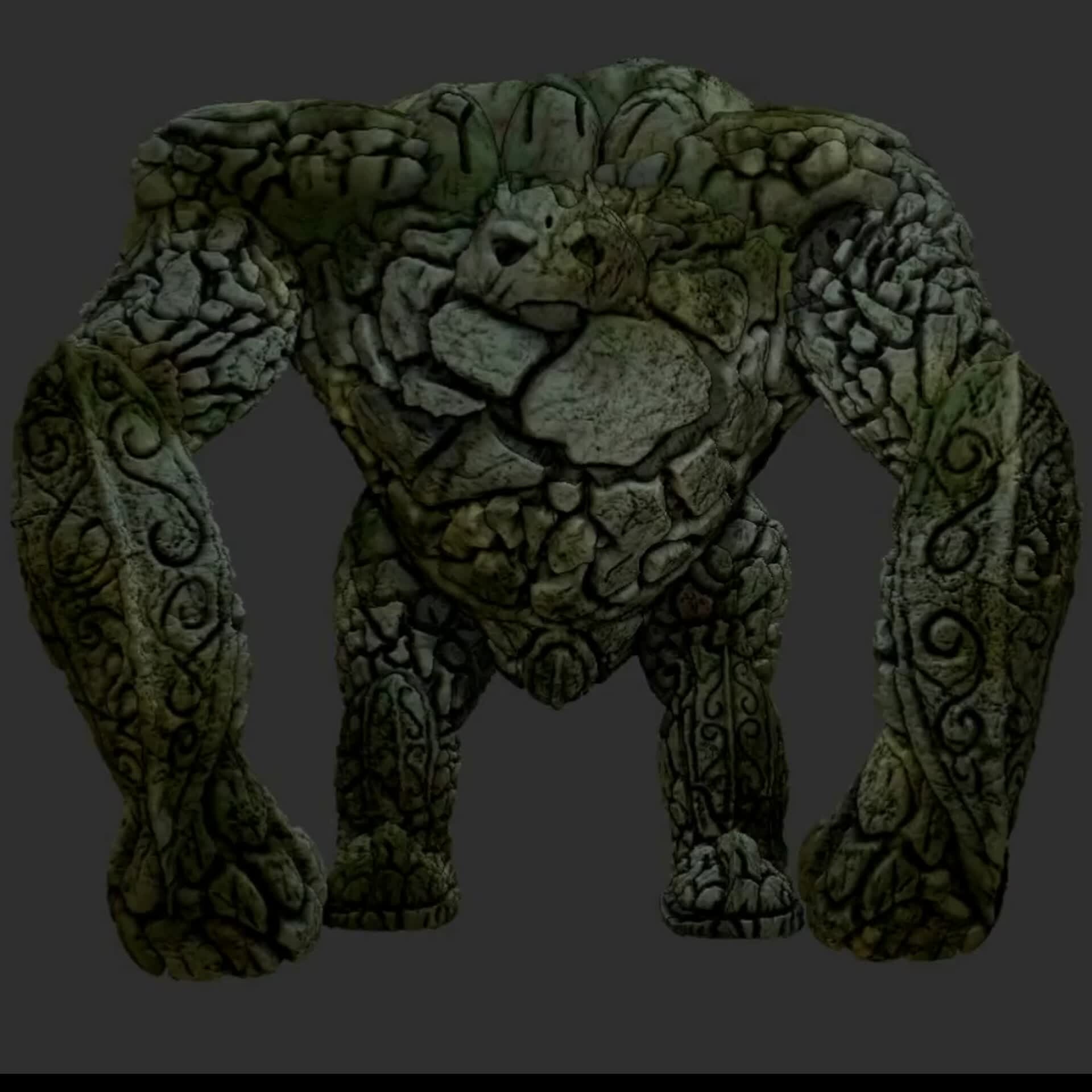 ArtStation - Rune Golem