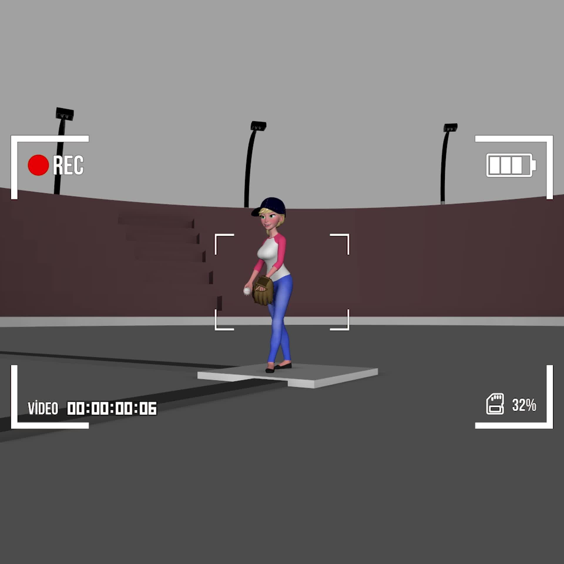 ArtStation - Pitcher's Foul.....( MAYA )