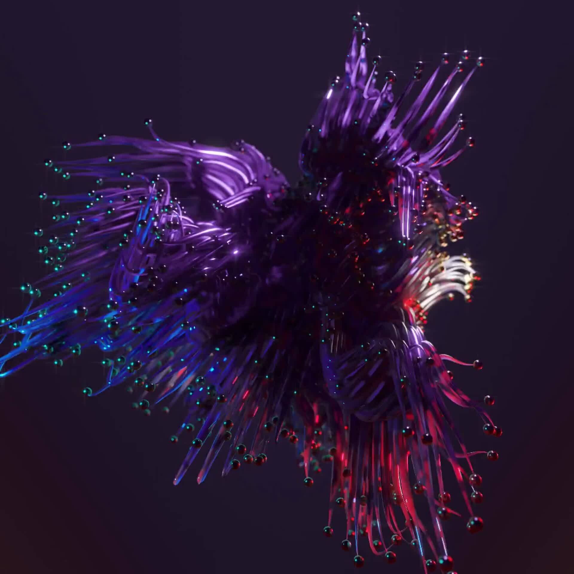 ArtStation - messing around with geometry nodes