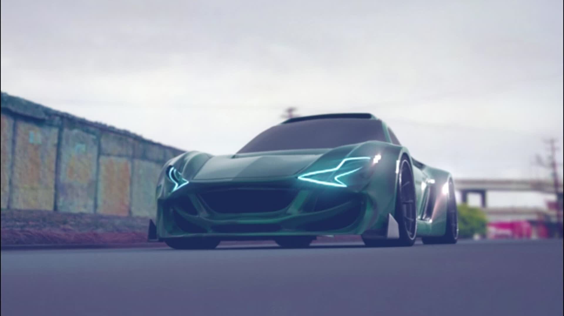 ArtStation - Generic car