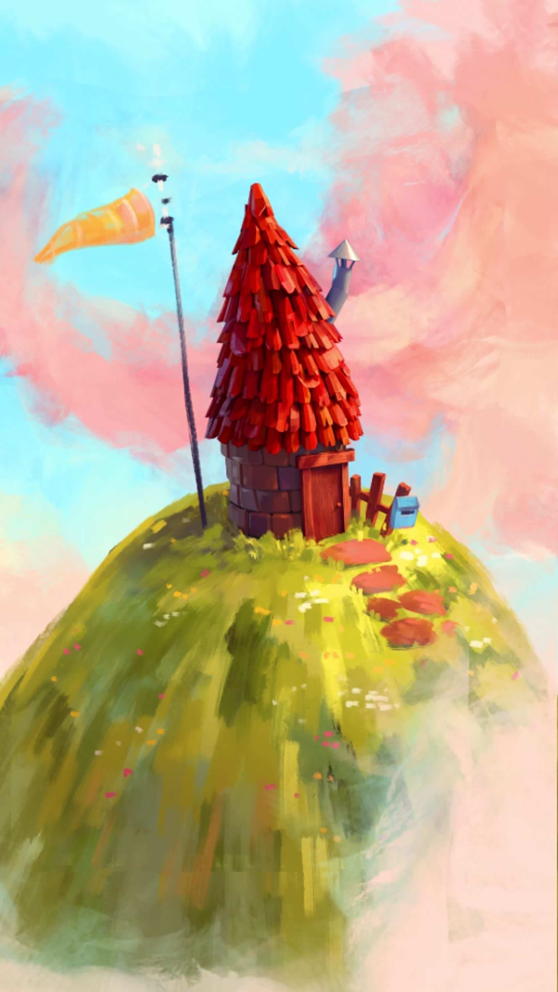 ArtStation - Little house on a hill