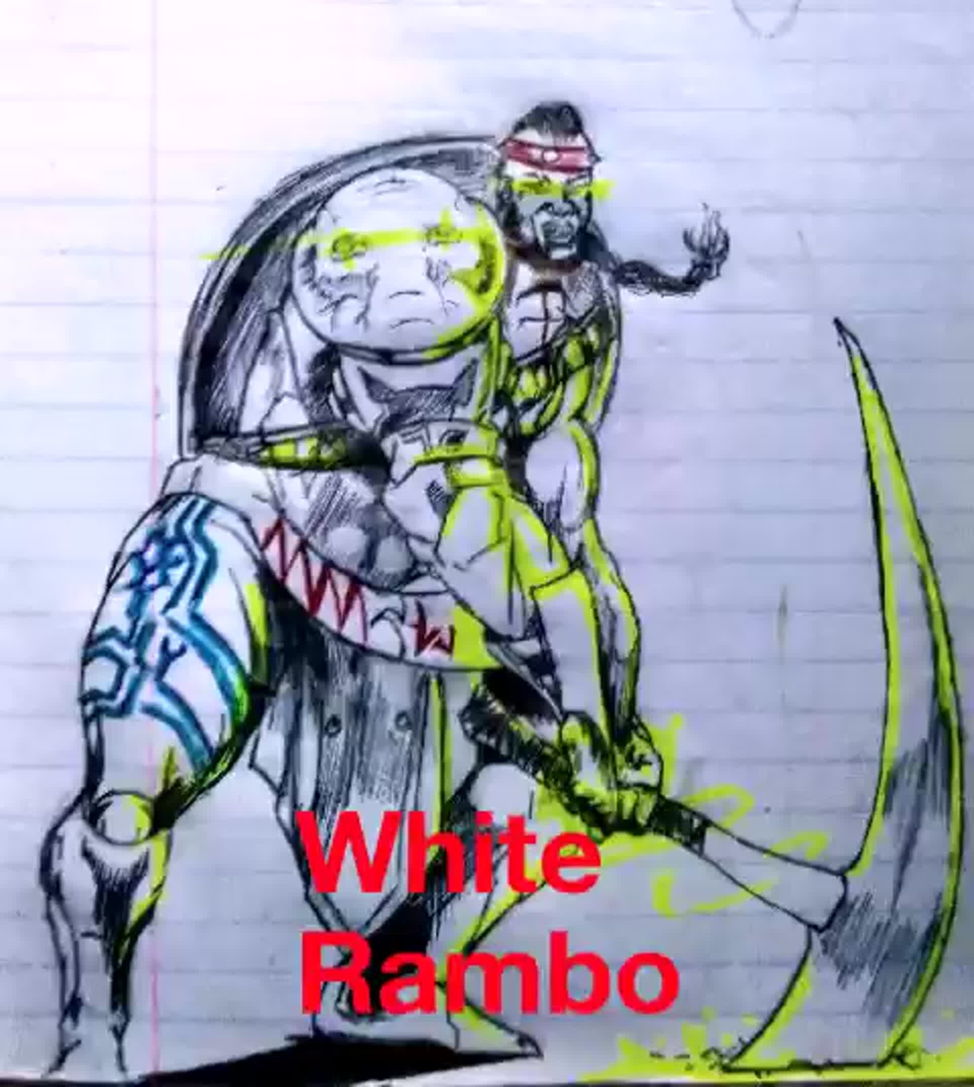 ArtStation - tell us what you think about White Rambo