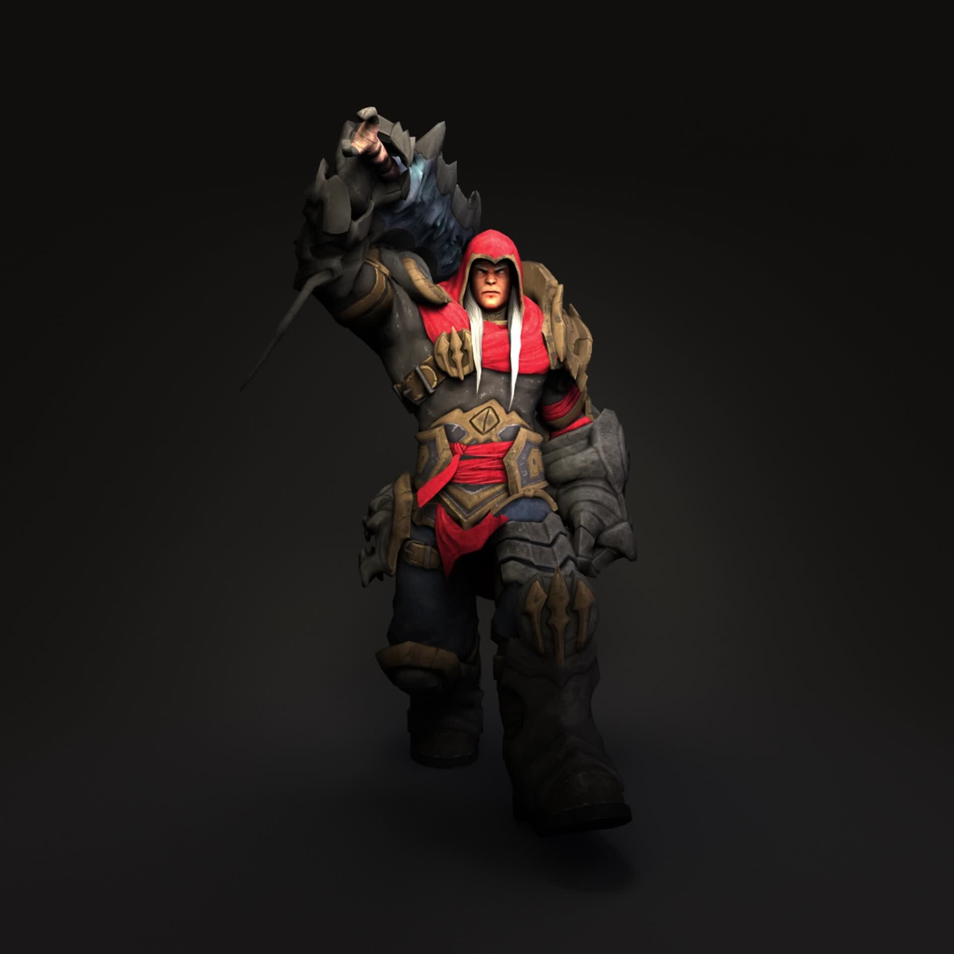 ArtStation - Walk Cycle with Sword - Animation