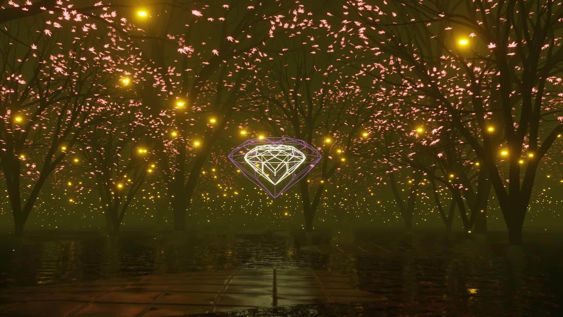 ArtStation - Animation loop Diamond