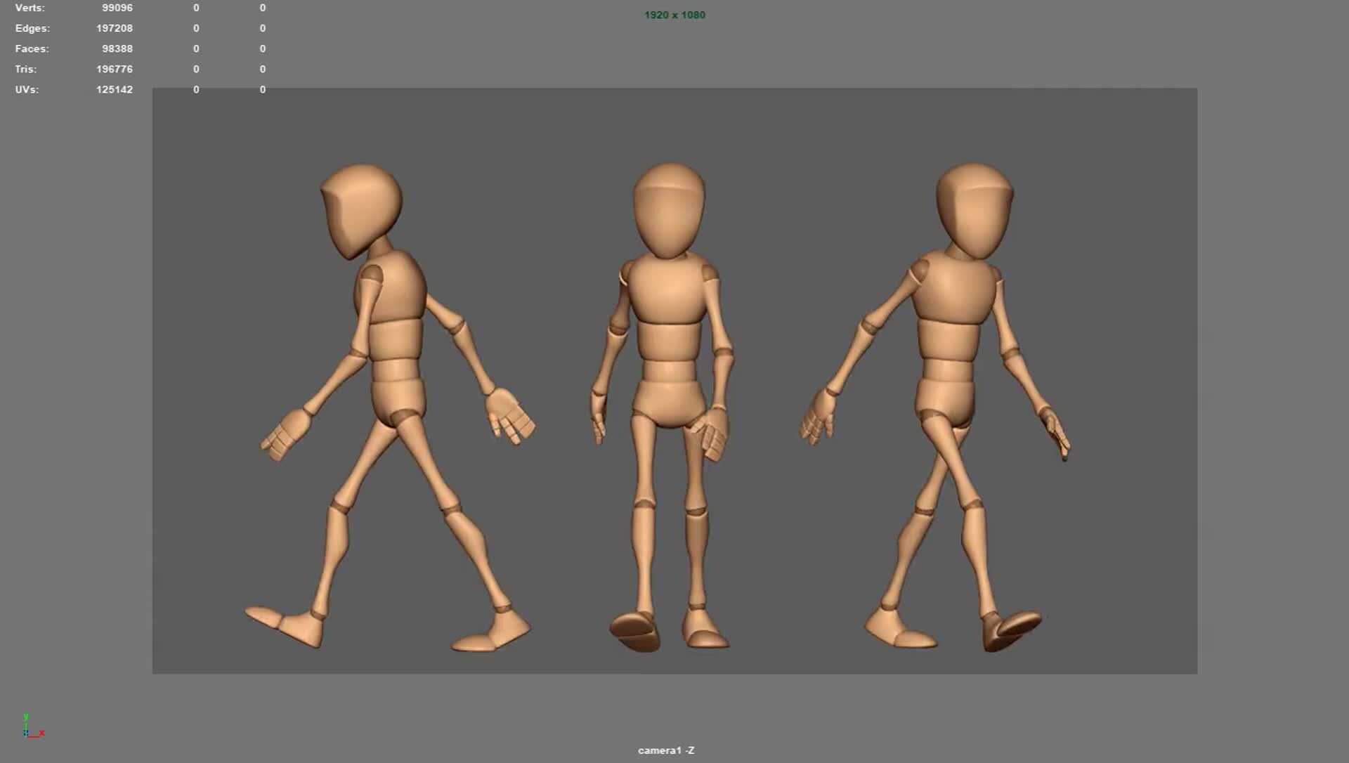 MARIAGE Gilles - Basic animation studies