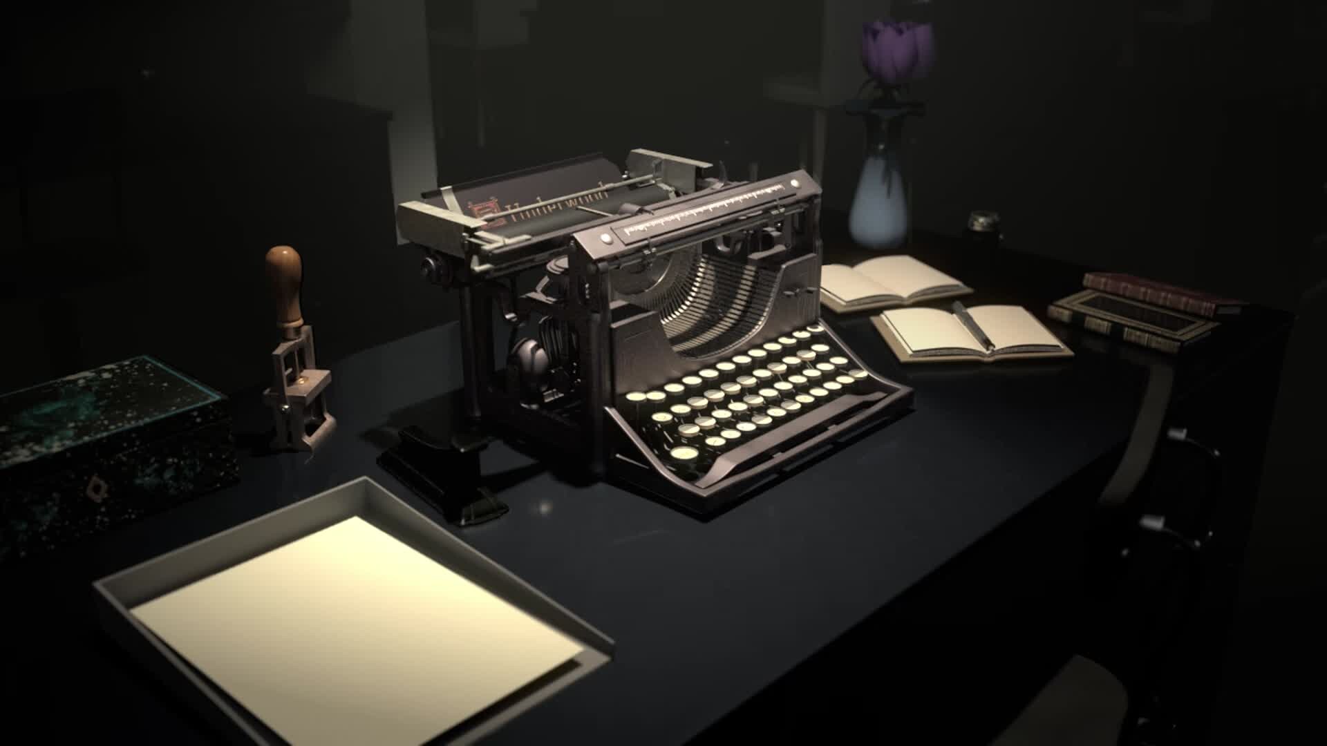 ArtStation - Typewriter Animation