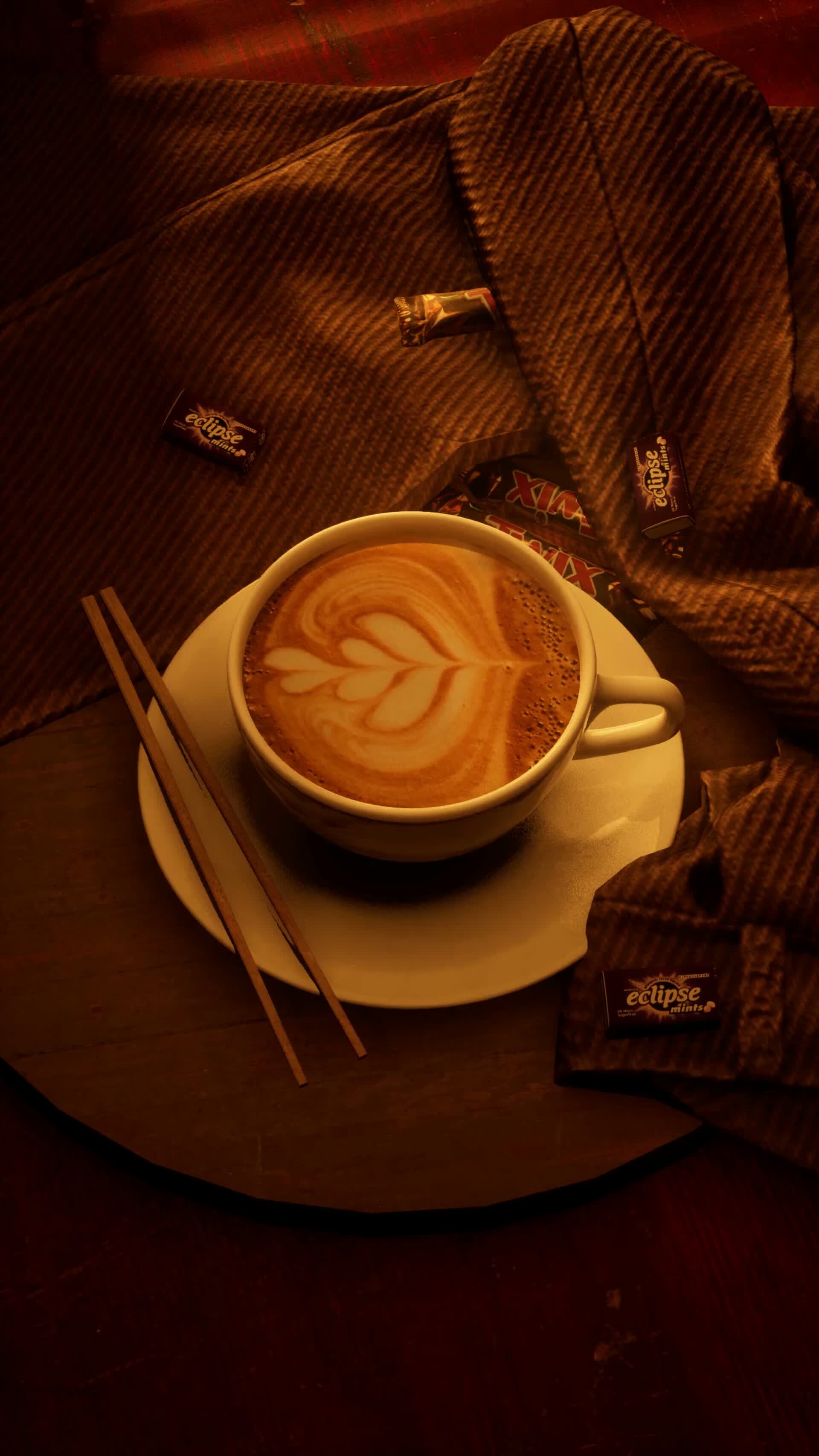 ArtStation - Just a ready cup of coffee and 2 hours of work: